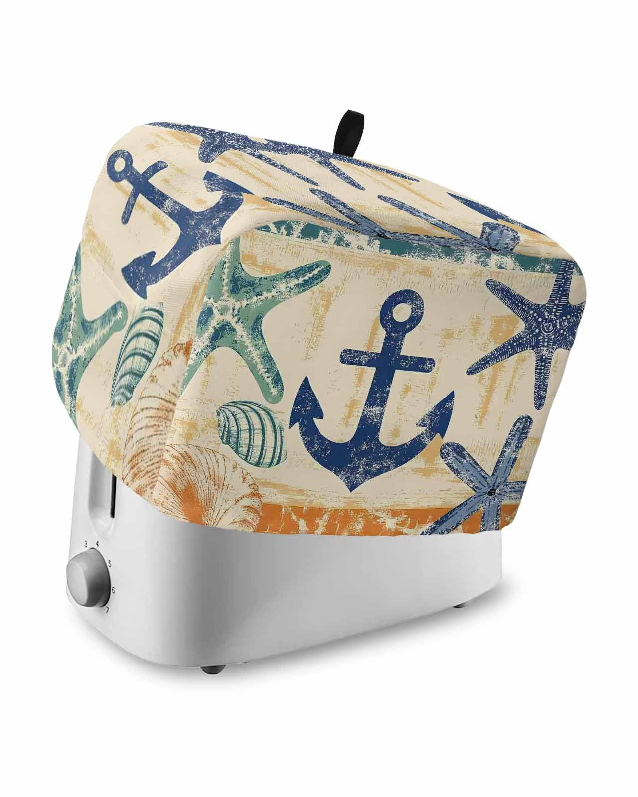 Fsddascl Nautical Anchor Toaster Cover 4 Slice, Large Kitchen Appliance ...