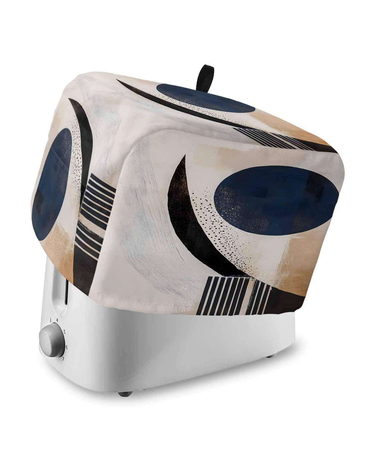 Fsddascl Navy Blue Black Abstract Art Toaster Cover 2 Slice, Small ...