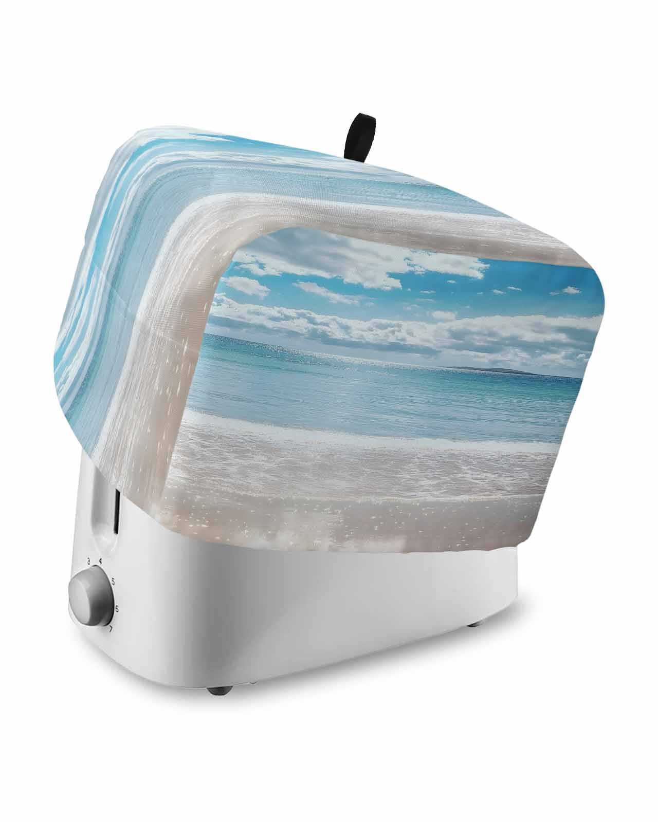 Fsddascl Ocean Beach Small Toaster Cover 2 Slice, Kitchen Appliance ...