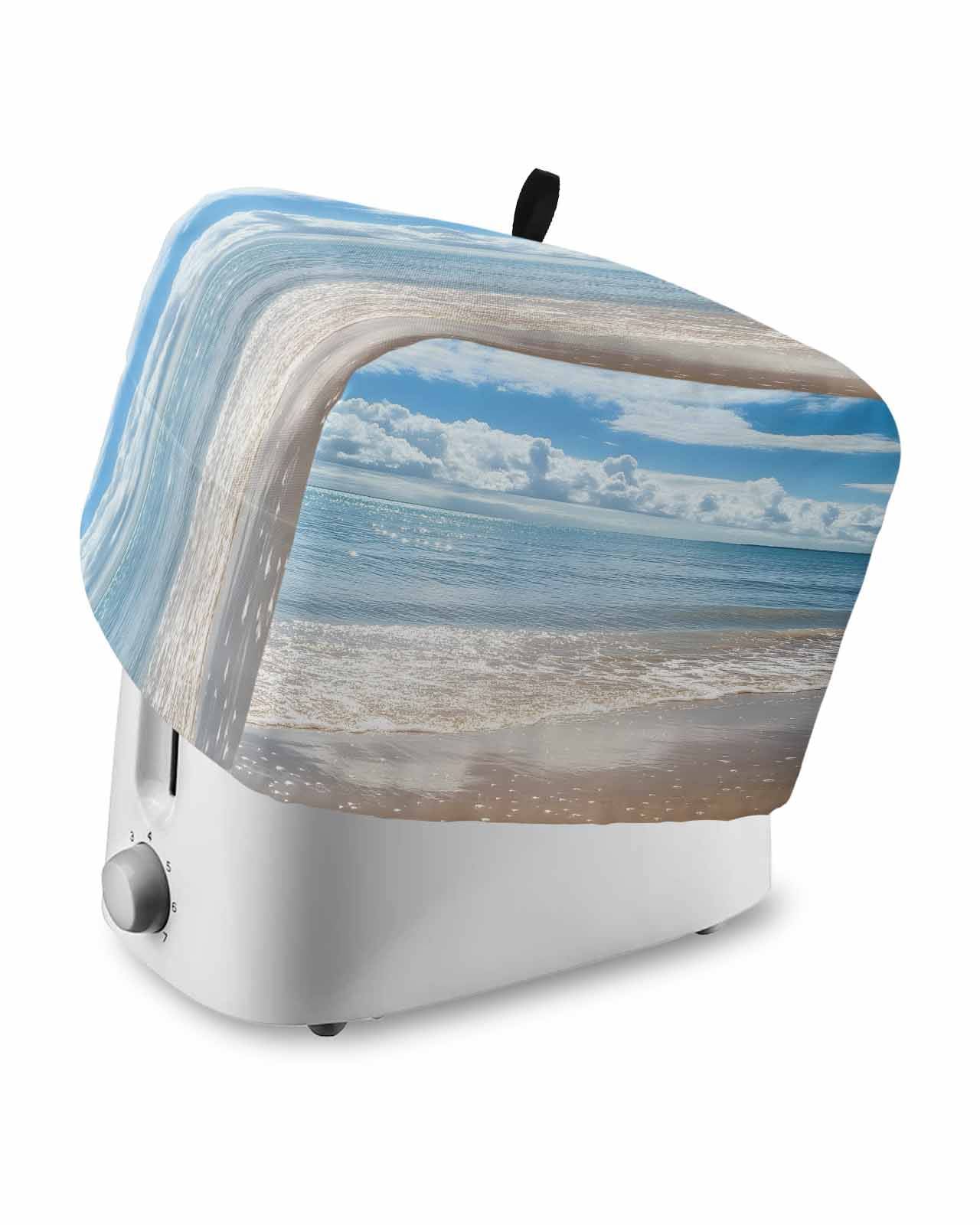 Fsddascl Ocean Beach Small Toaster Cover 2 Slice, Kitchen Appliance ...