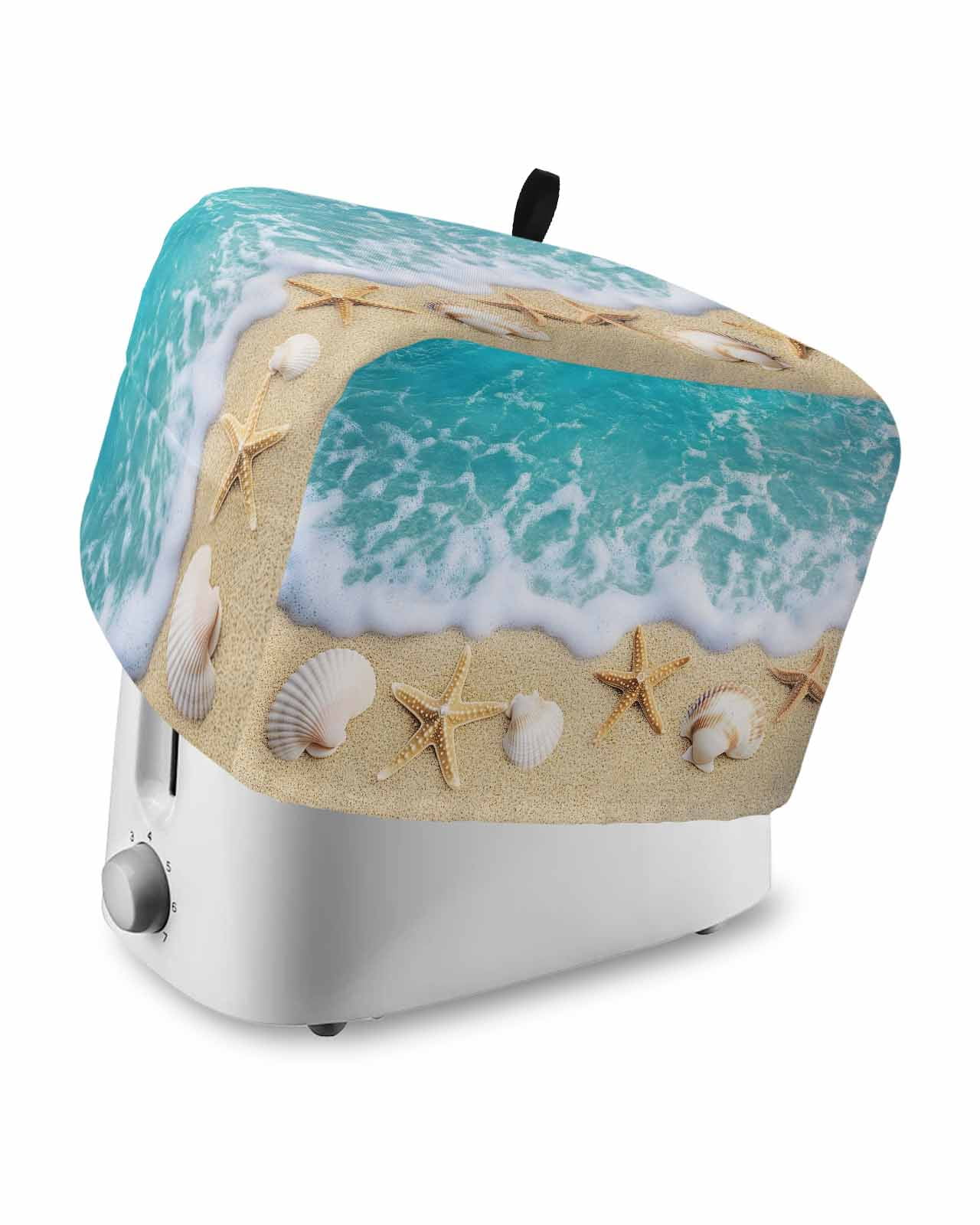 Fsddascl Ocean Beach Toaster Cover 2 Slice, Small Kitchen Appliance ...