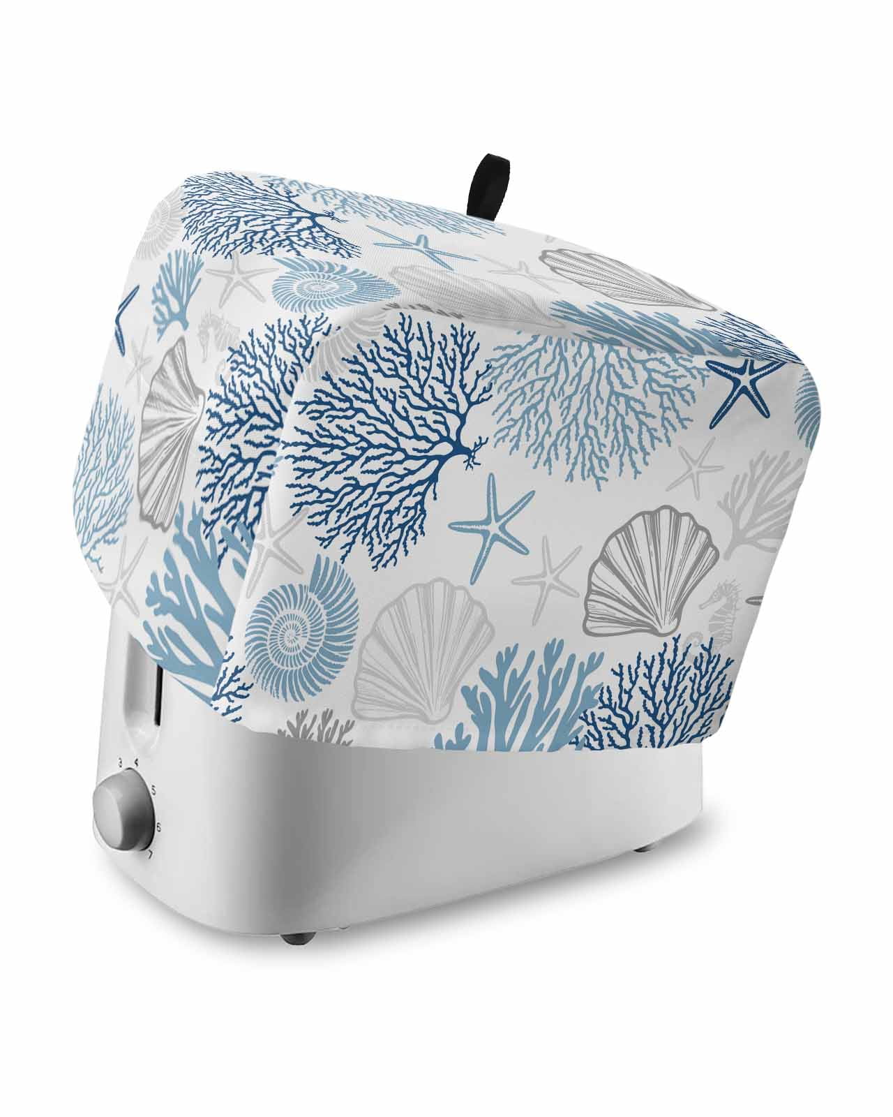 Fsddascl Ocean Blue Coral Toaster Cover 2 Slice, Small Kitchen ...