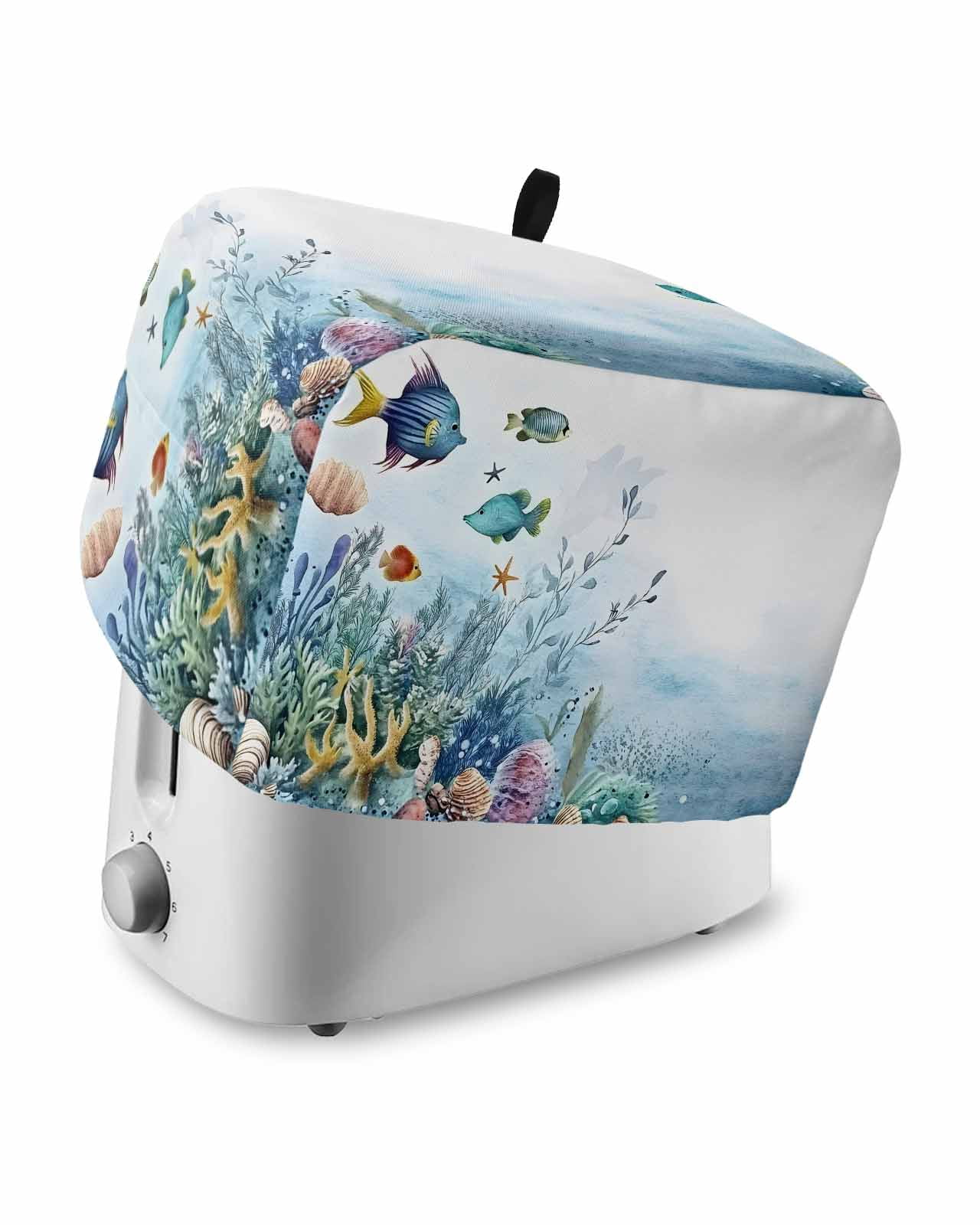 Fsddascl Ocean Coastal Small Toaster Cover 2 Slice, Kitchen Appliance ...