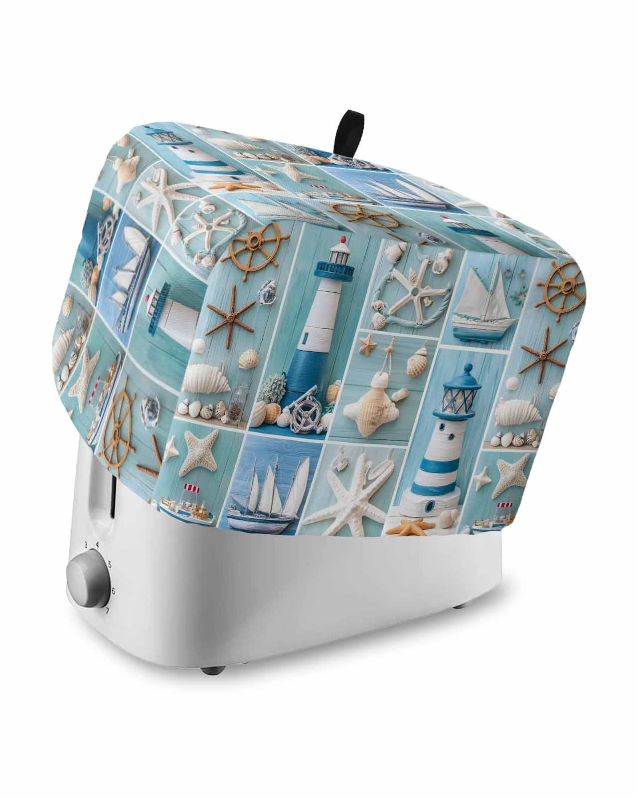 Fsddascl Ocean Coastal Small Toaster Cover 2 Slice, Kitchen Appliance ...