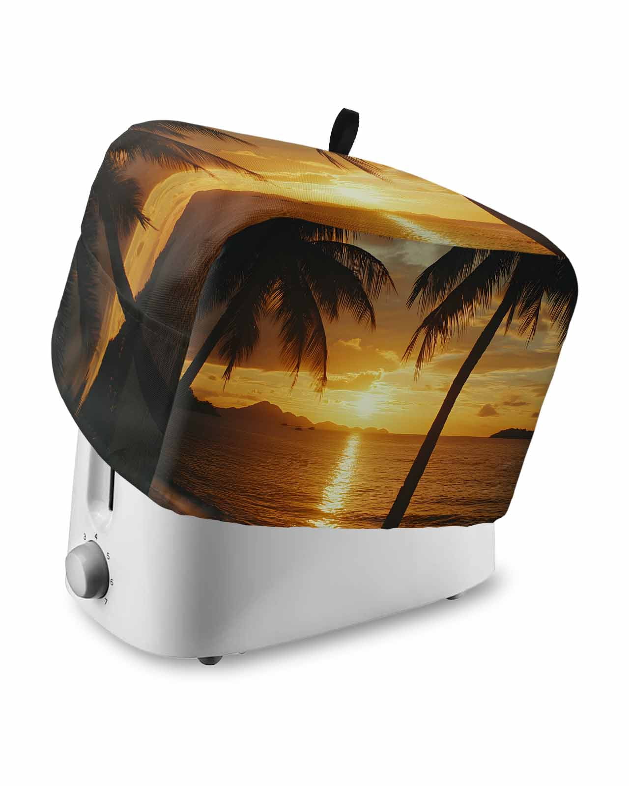 Fsddascl Ocean Sunset Toaster Cover 2 Slice, Small Kitchen Appliance ...