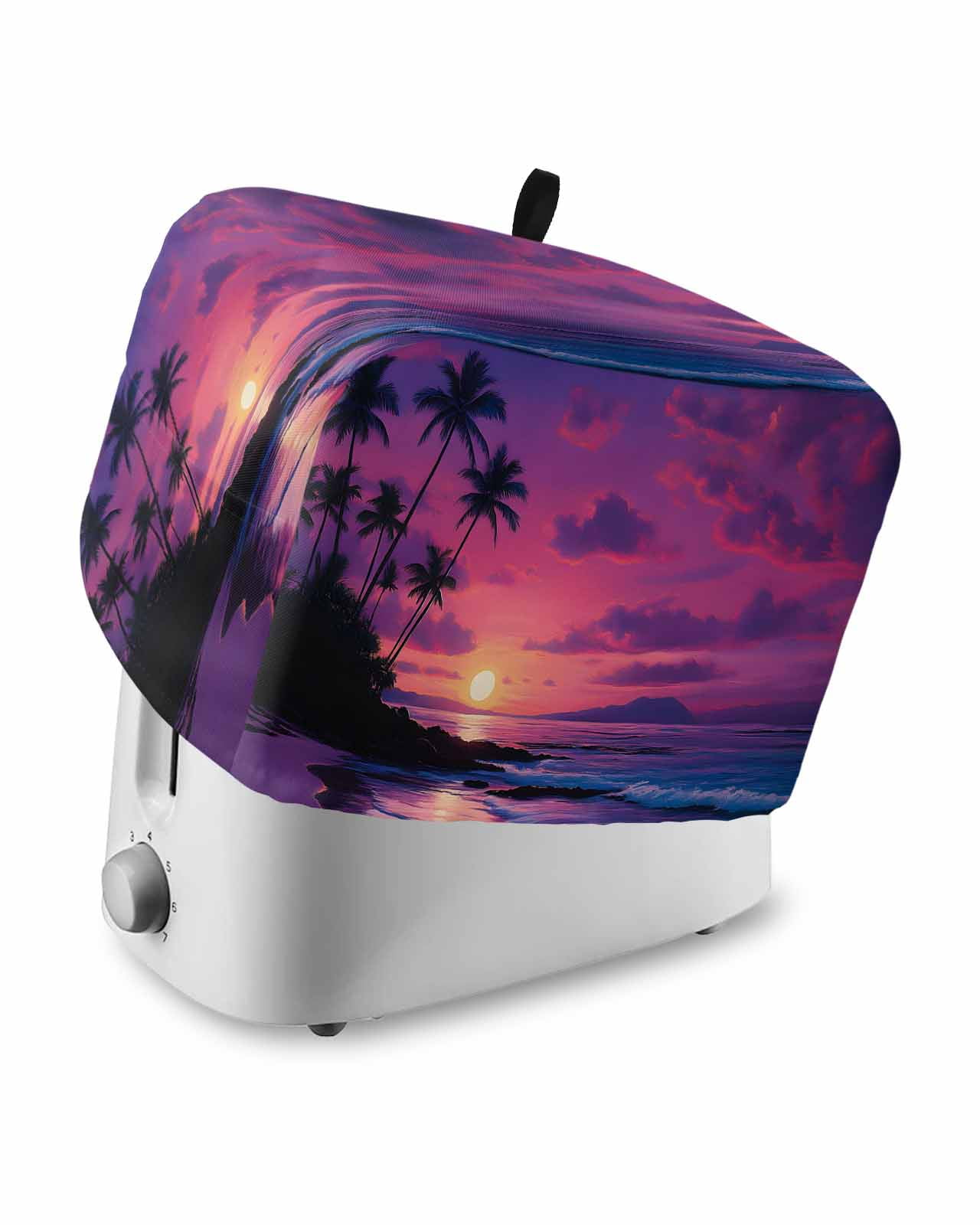 Fsddascl Ocean Sunset Toaster Cover 2 Slice, Small Kitchen Appliance ...