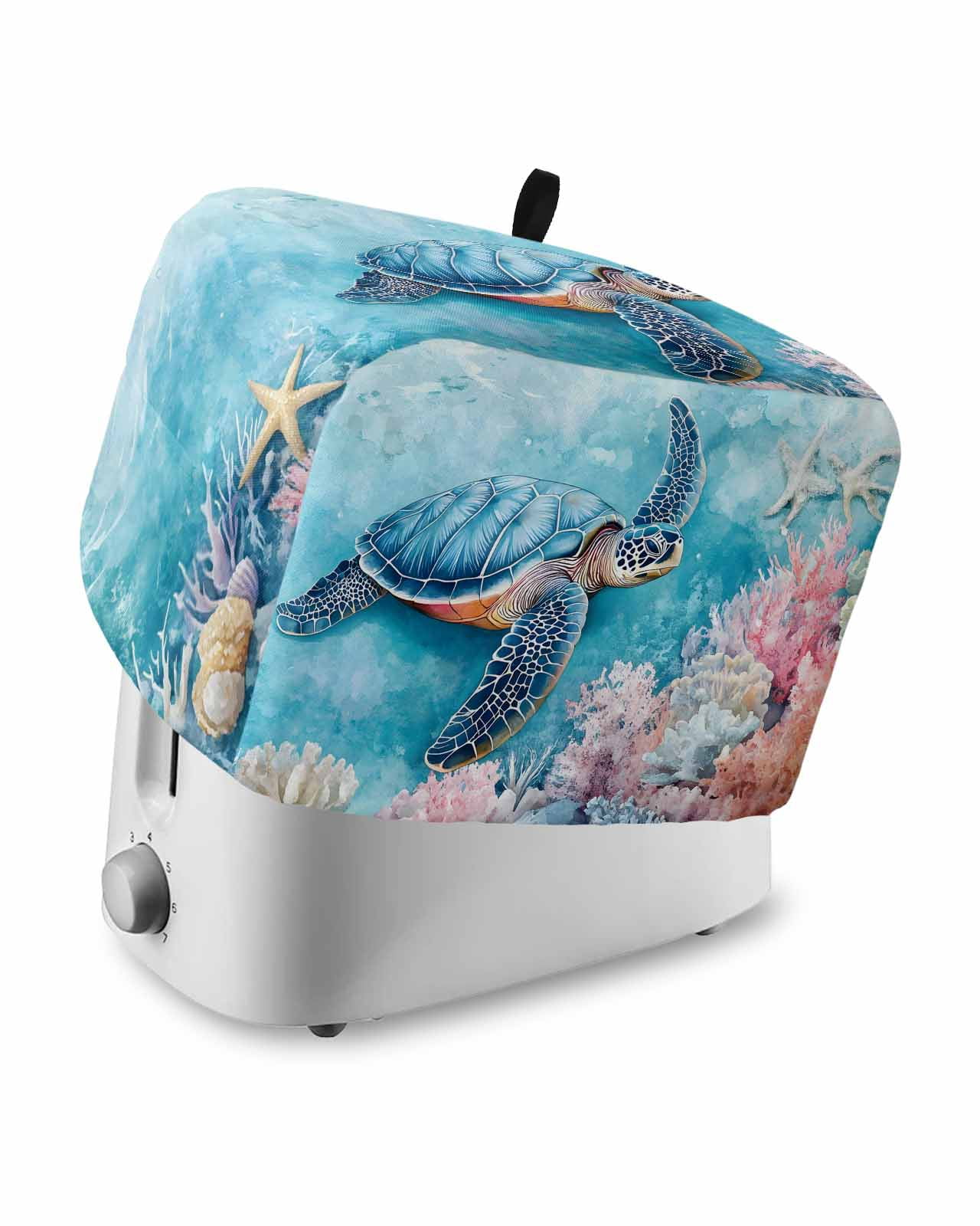 Fsddascl Ocean Turtle Small Toaster Cover 2 Slice, Kitchen Appliance ...