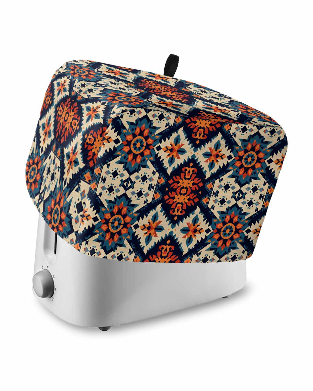 Fsddascl Orange Blue Boho Small Toaster Cover 2 Slice, Kitchen ...