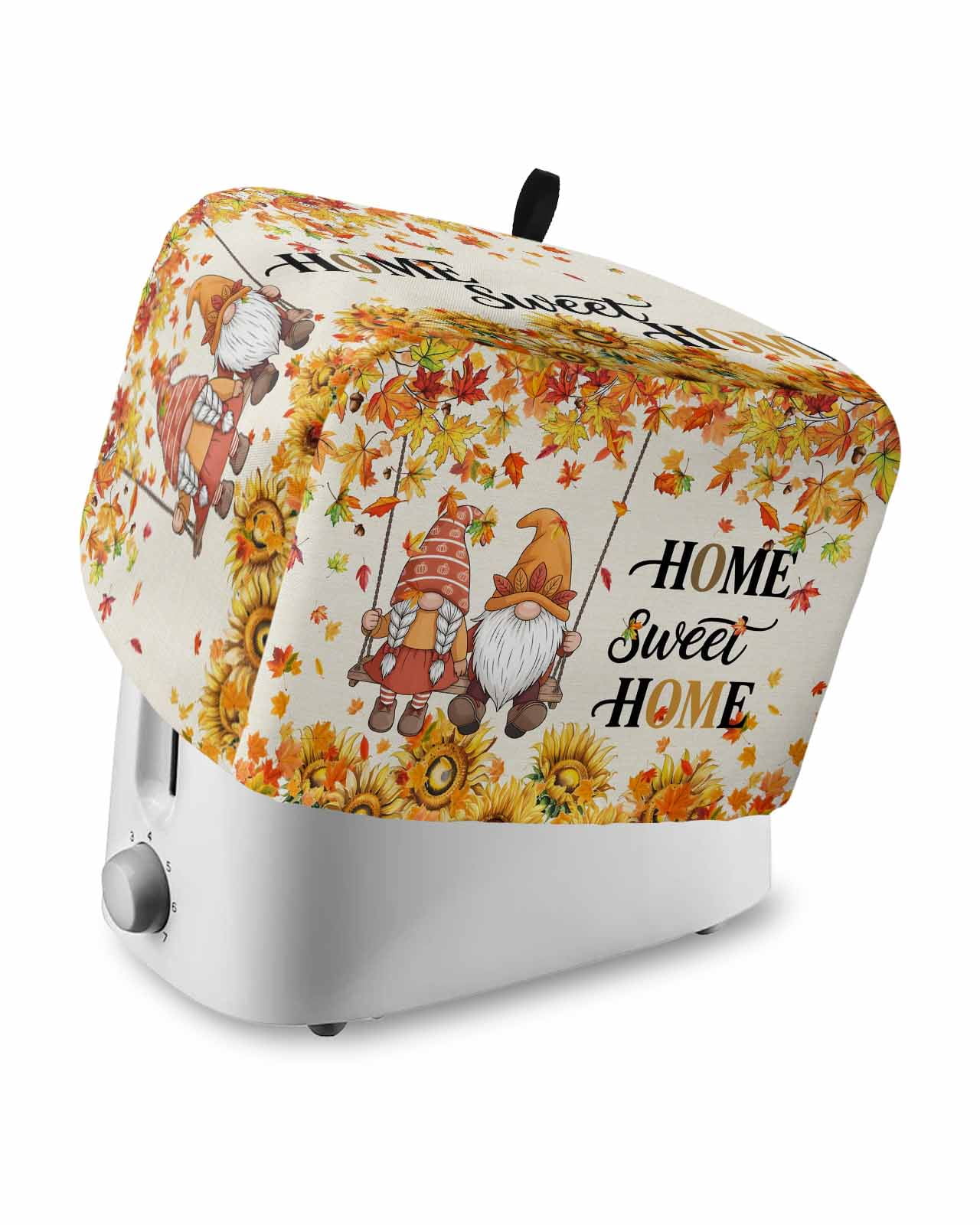 Fsddascl Orange Fall Toaster Cover 4 Slice, Large Kitchen Appliance ...
