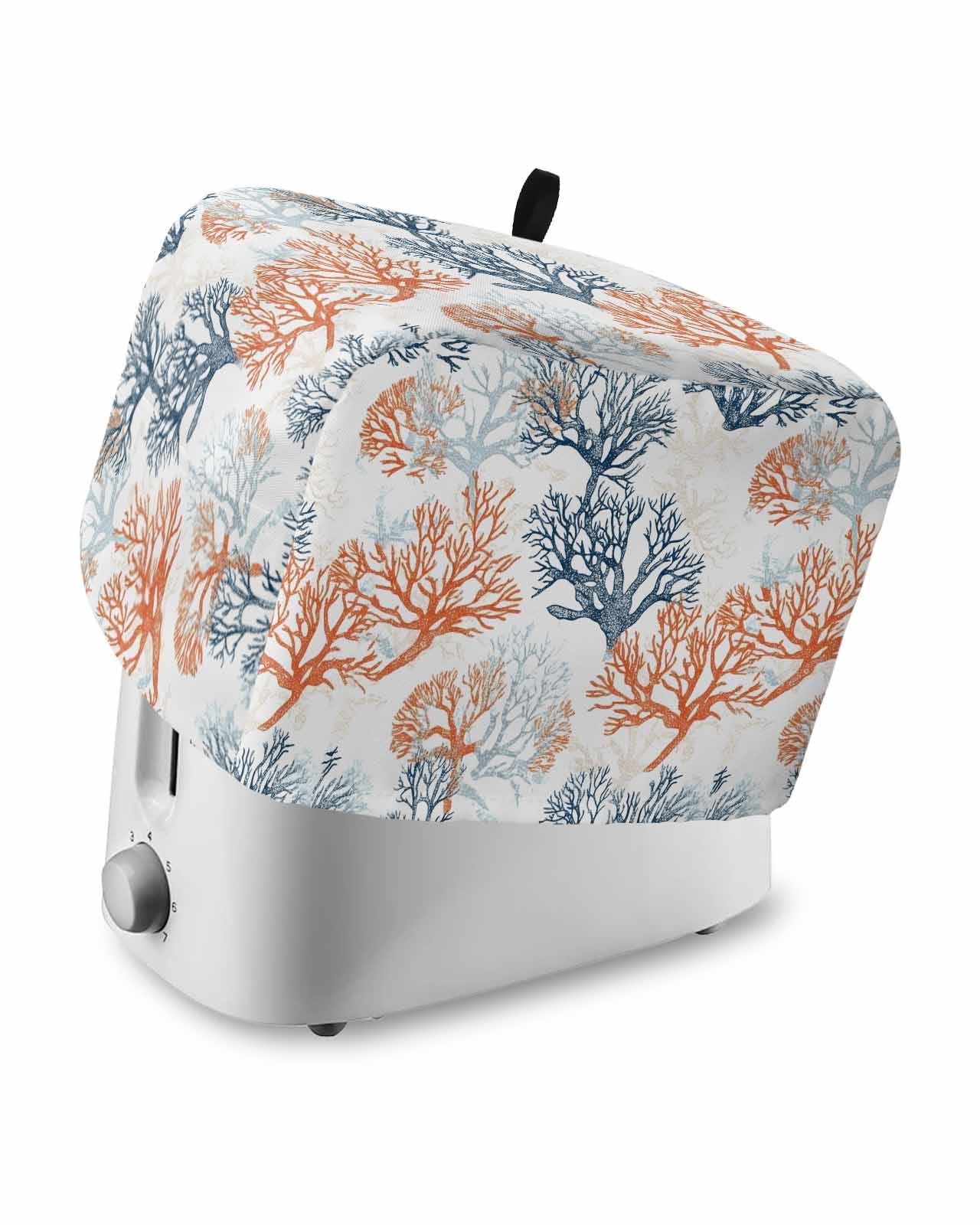 Fsddascl Orange Ocean Coral Small Toaster Cover 2 Slice, Kitchen ...
