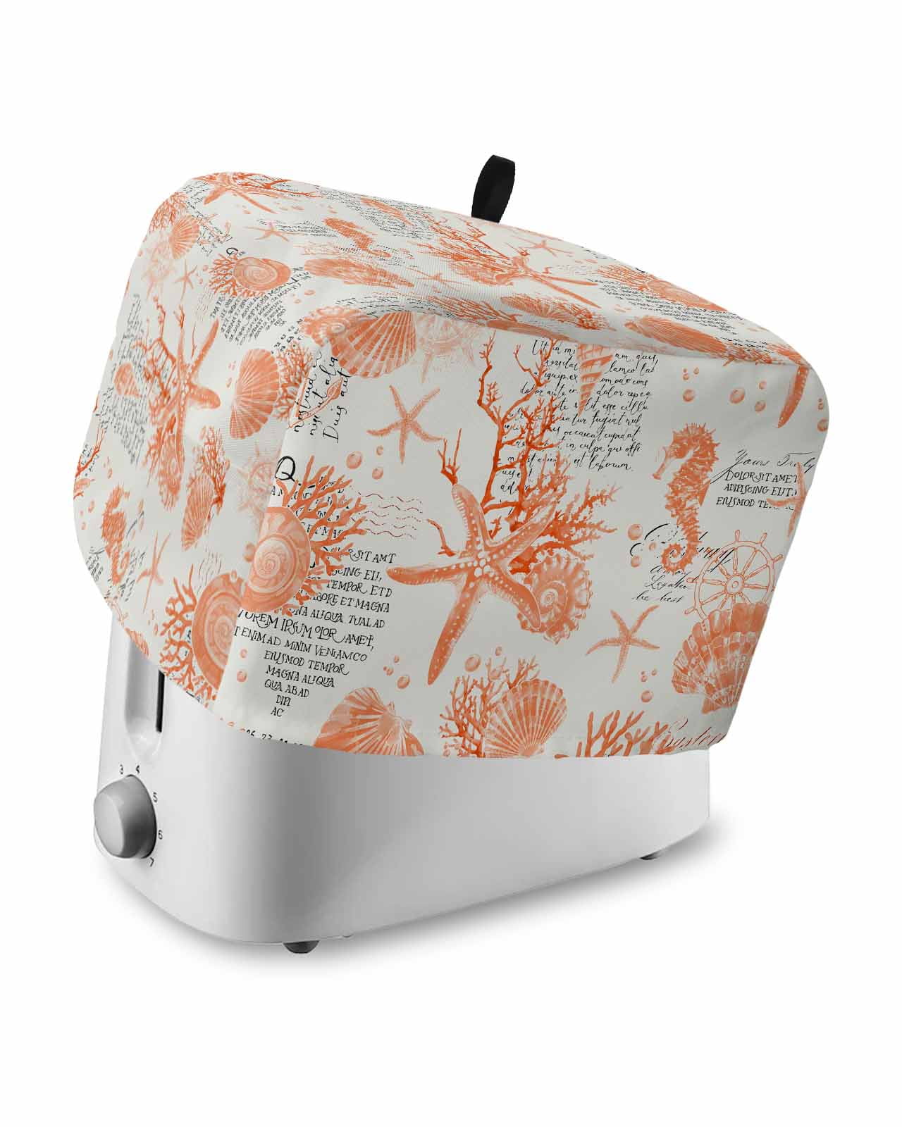 Fsddascl Orange Starfish Toaster Cover 2 Slice, Small Kitchen Appliance ...
