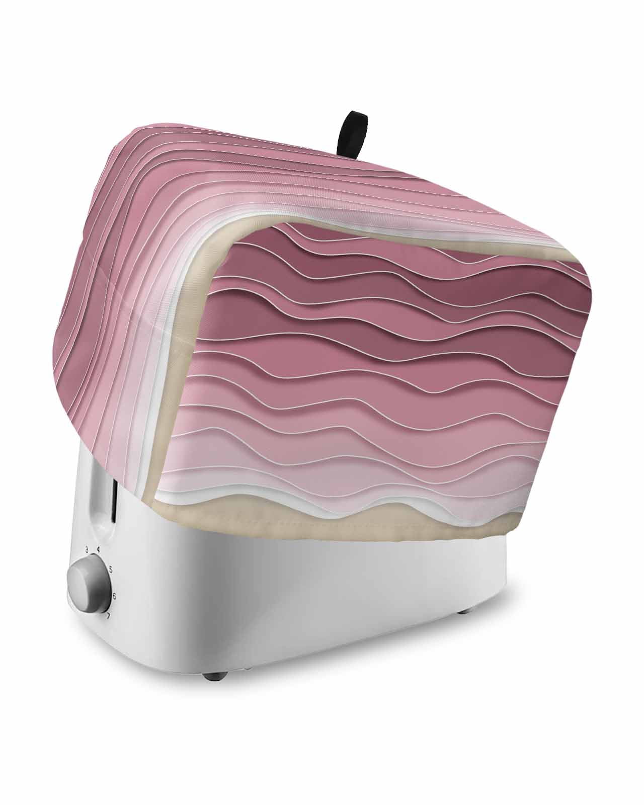 Fsddascl Pink Ocean Waves Toaster Cover 2 Slice, Small Kitchen ...