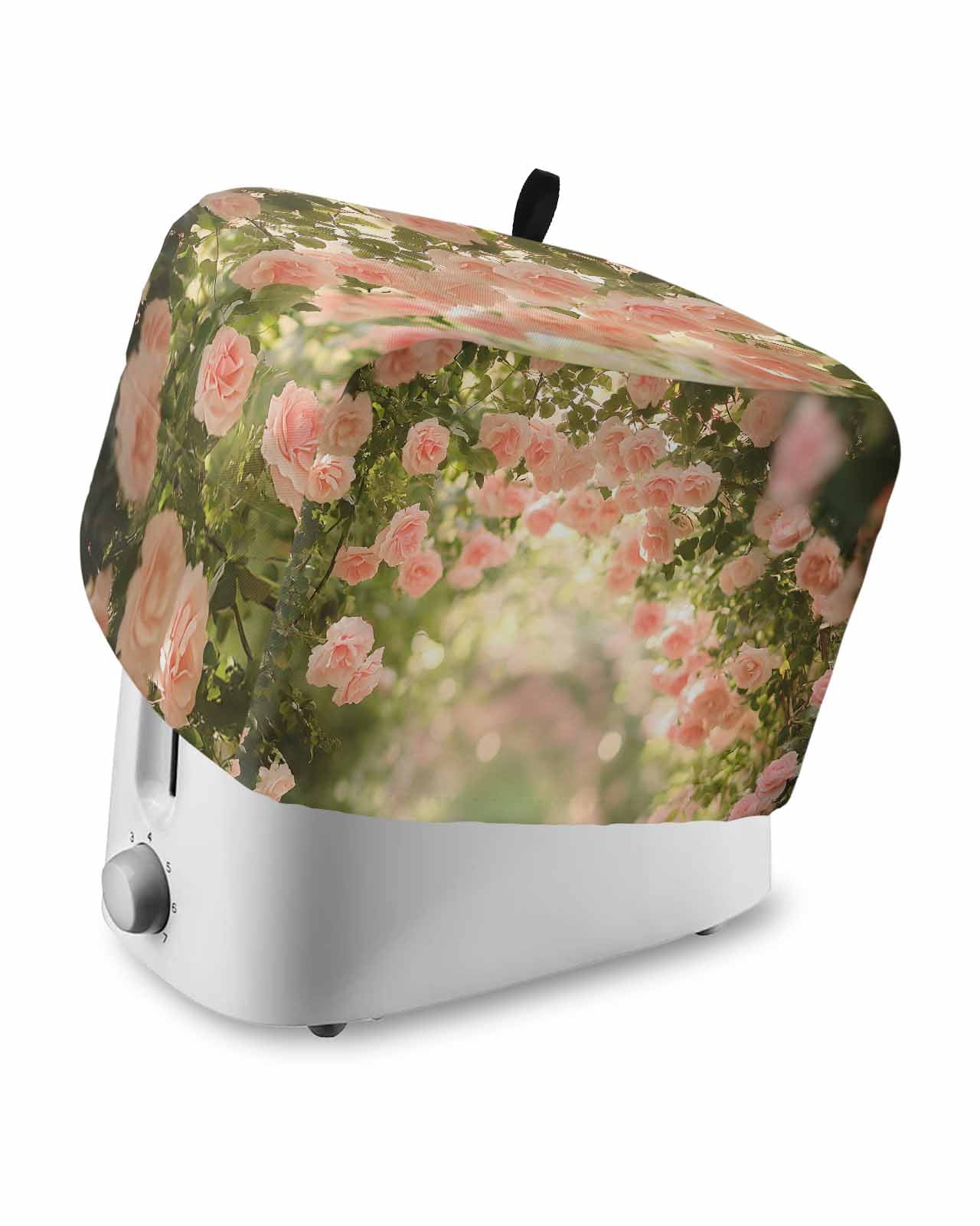 Fsddascl Pink Spring Floral Small Toaster Cover 2 Slice, Kitchen ...