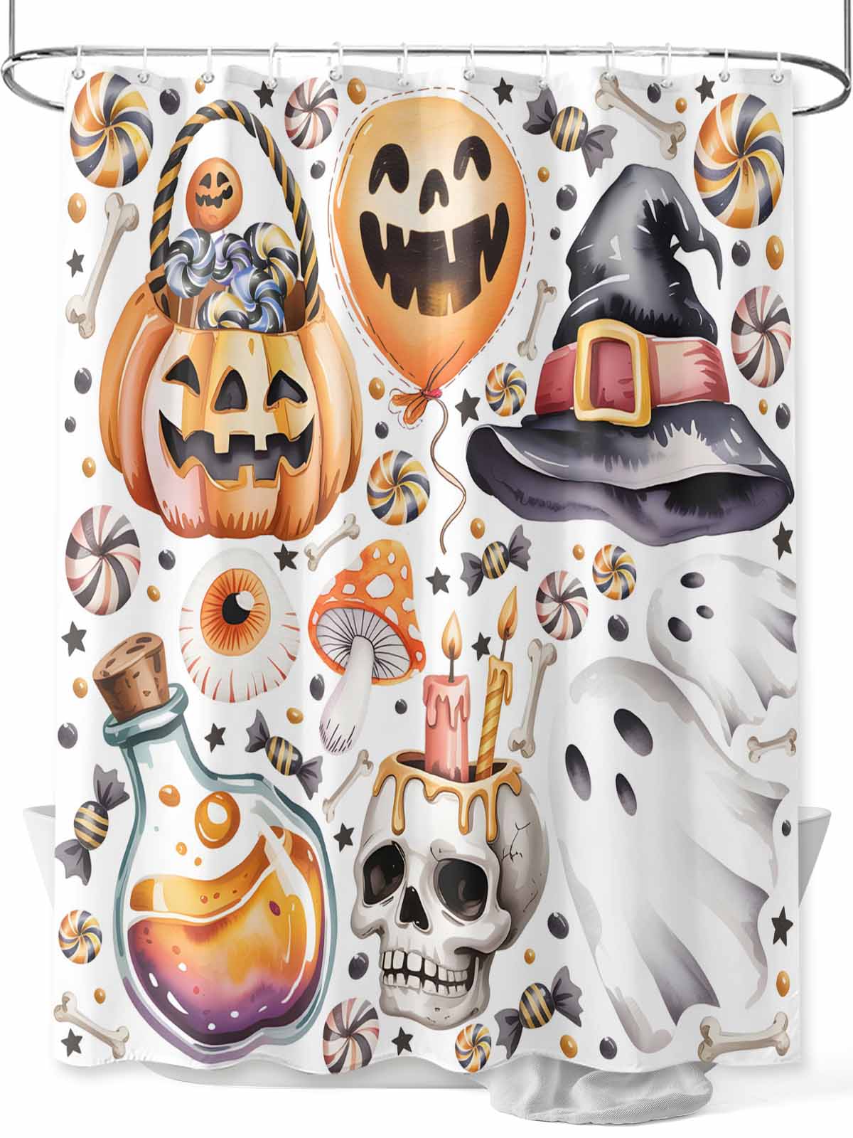 Halloween Shower Curtain Sets