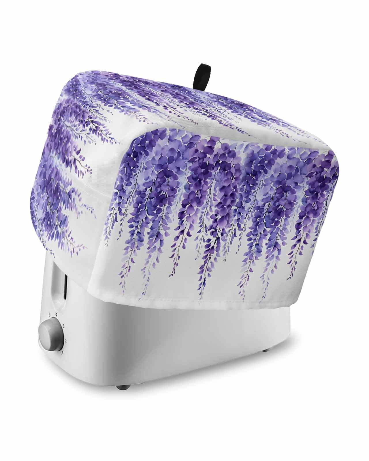 Fsddascl Purple Eucalyptus Leaf Toaster Cover 2 Slice, Small Kitchen ...