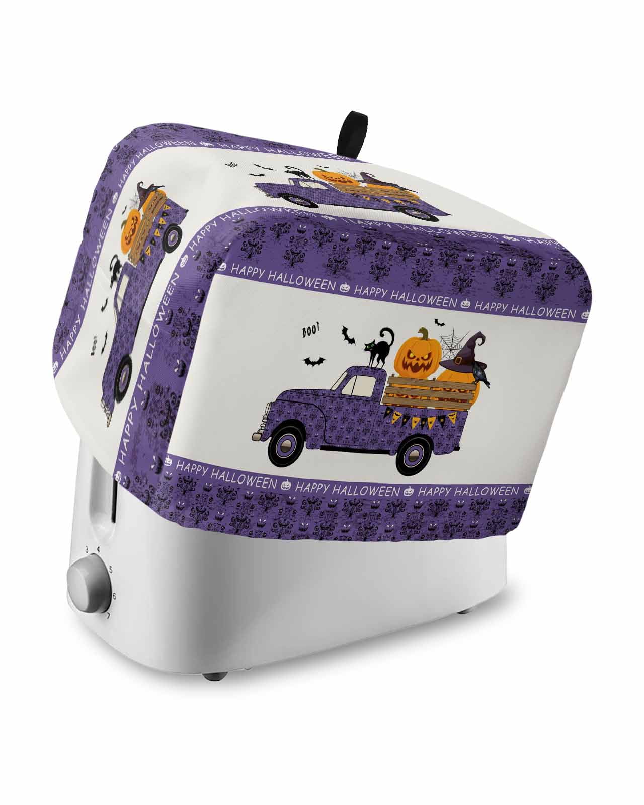 Fsddascl Purple Halloween Small Toaster Cover 2 Slice, Kitchen ...