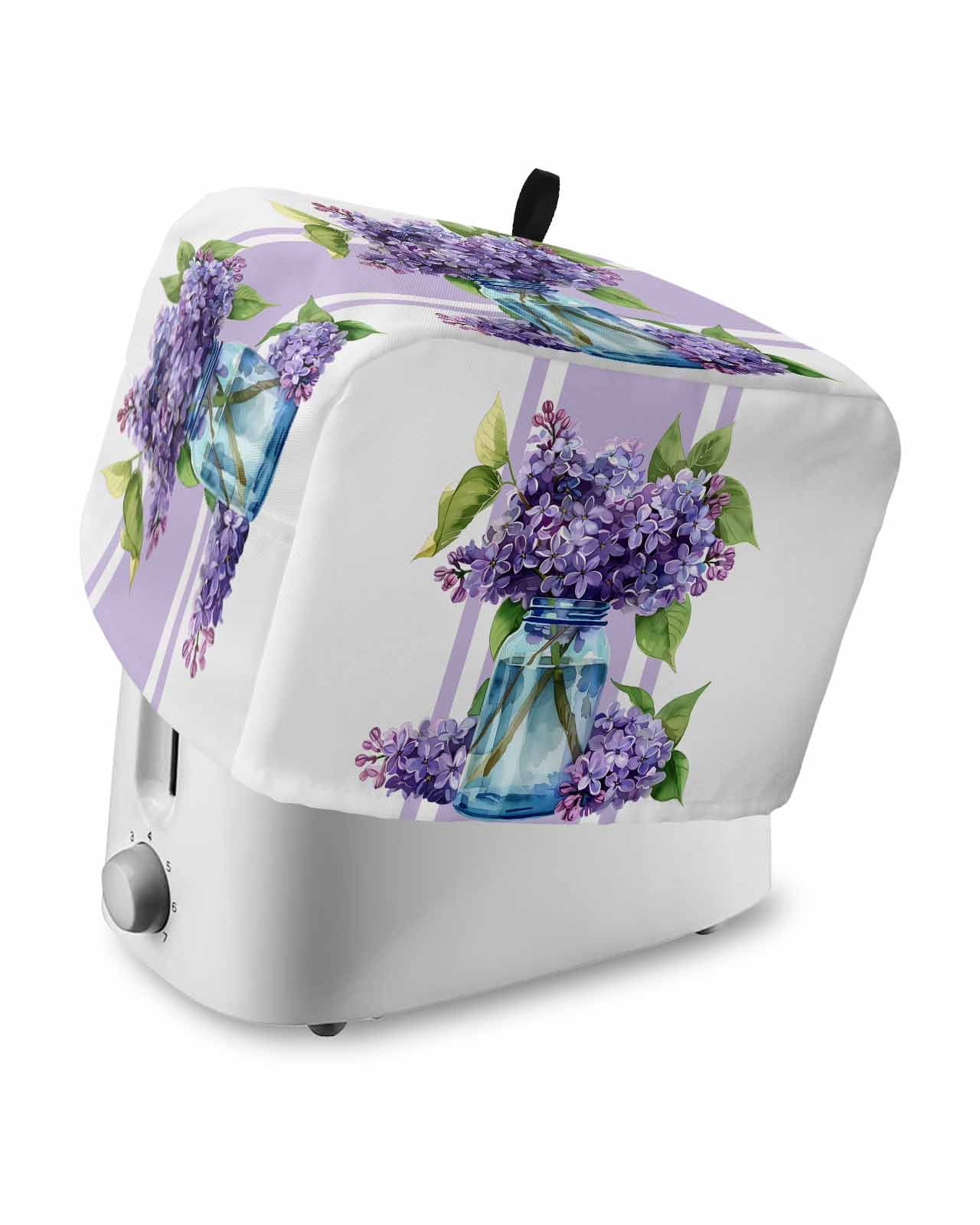 Fsddascl Purple Hydrangeas Toaster Cover 2 Slice, Small Kitchen ...