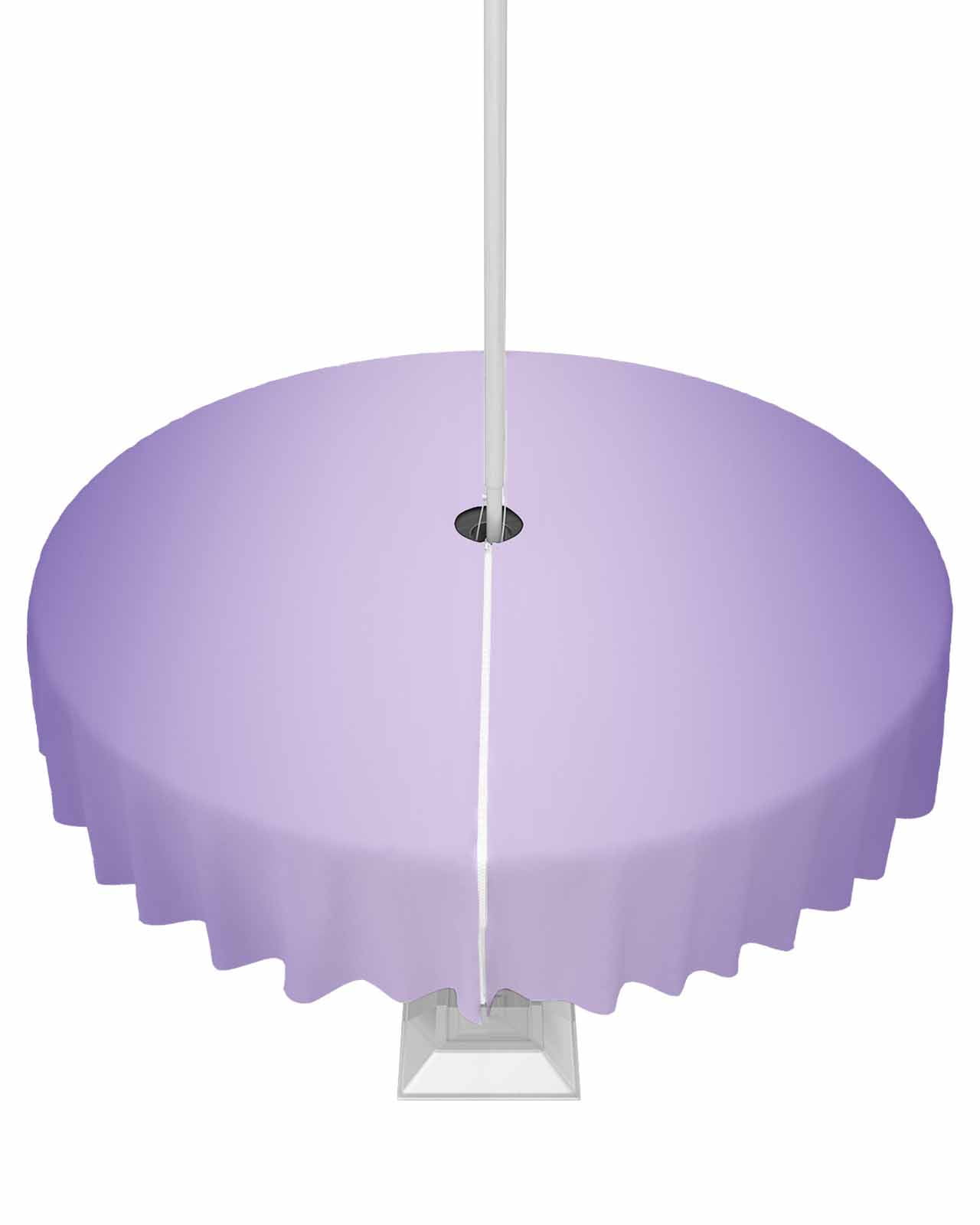 Fsddascl Purple Ombre Outdoor Tablecloth - 60 Inch Round Dining Table ...
