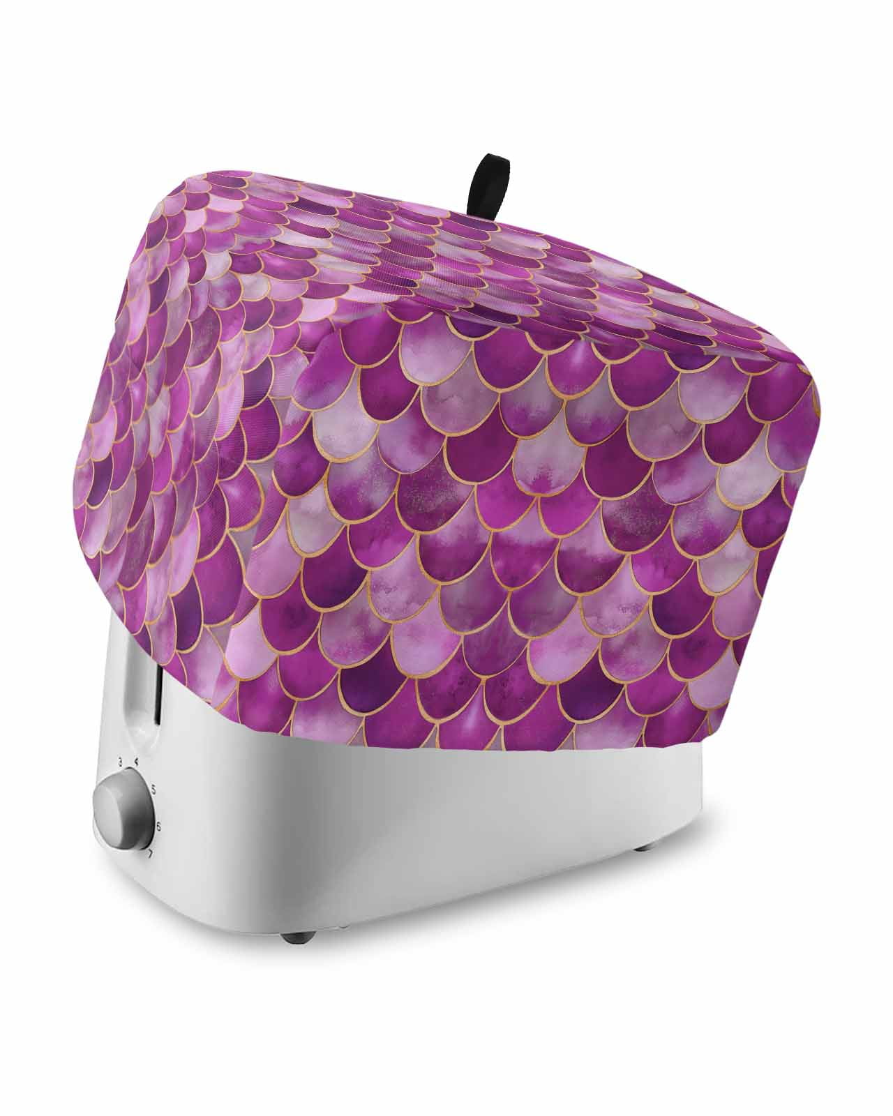Fsddascl Purple Ombre Scale Small Toaster Cover 2 Slice, Kitchen ...