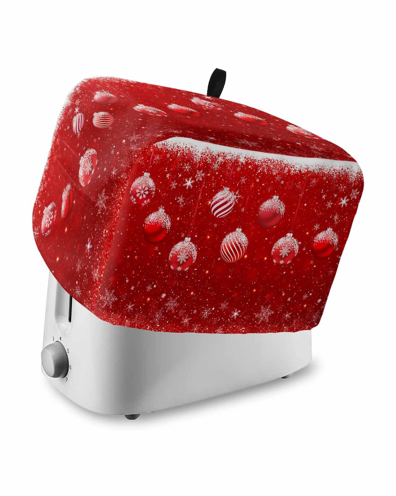 Fsddascl Red Christmas Toaster Cover 2 Slice, Small Kitchen Appliance ...