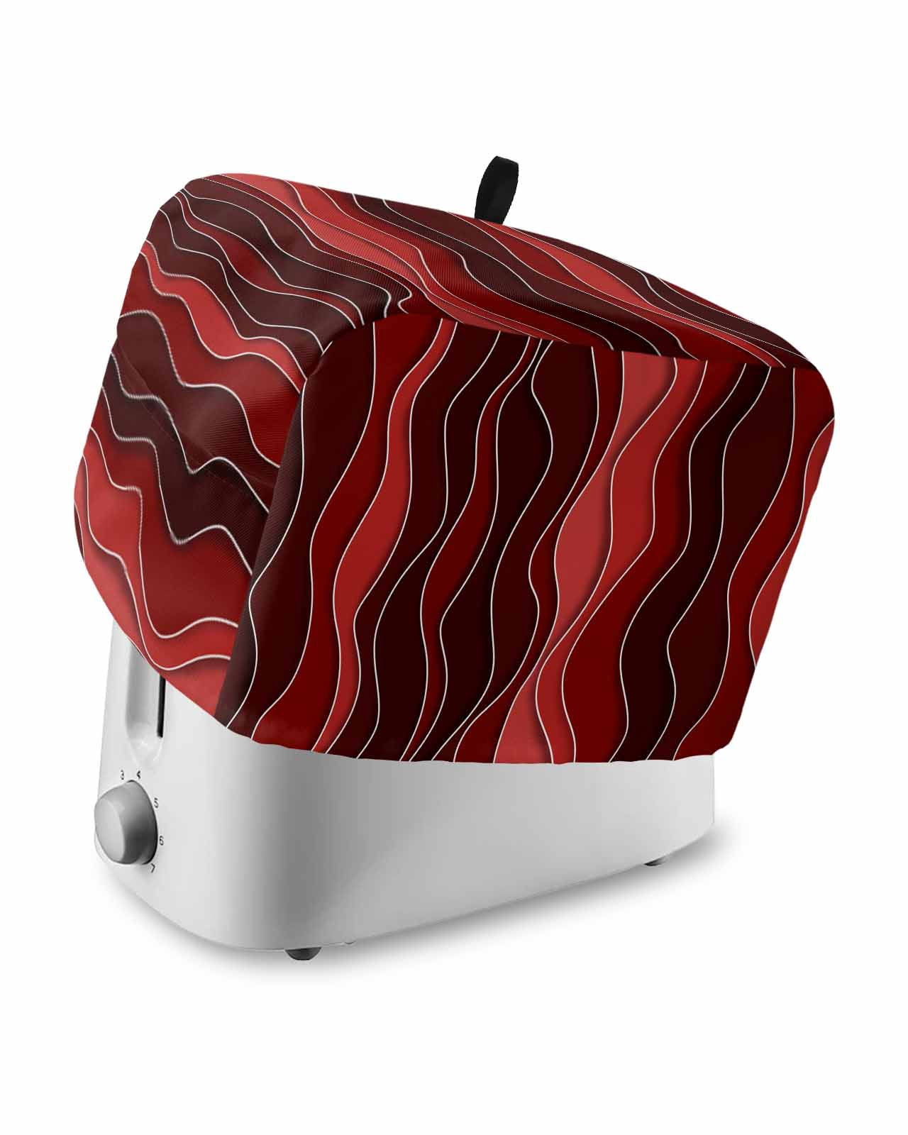Fsddascl Red Ombre Small Toaster Cover 2 Slice, Kitchen Appliance ...
