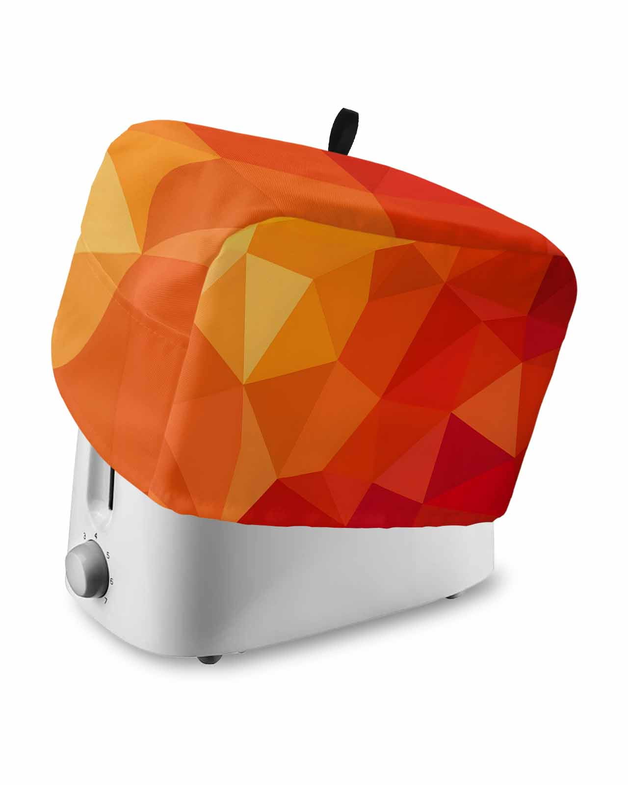 Fsddascl Red Orange Toaster Cover 4 Slice, Large Kitchen Appliance ...