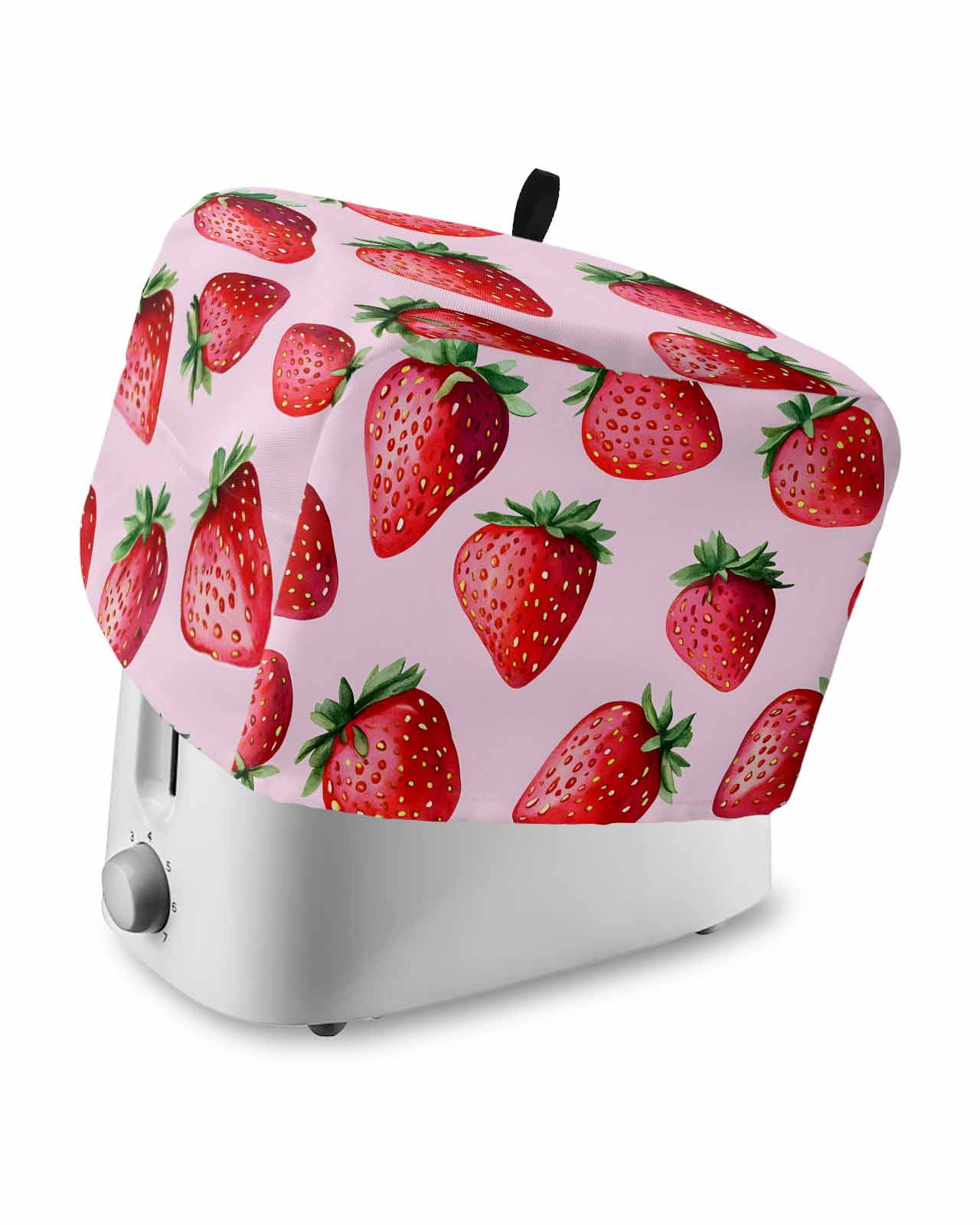 Fsddascl Red Pink Strawberry Toaster Cover 2 Slice, Small Kitchen ...
