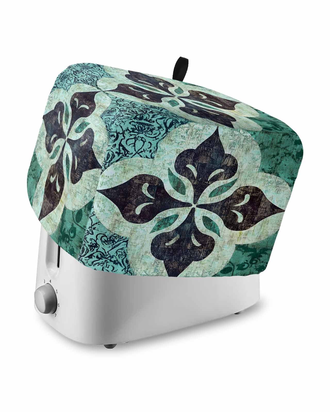 Fsddascl Retro Abstract Art Toaster Cover 4 Slice, Large Kitchen ...