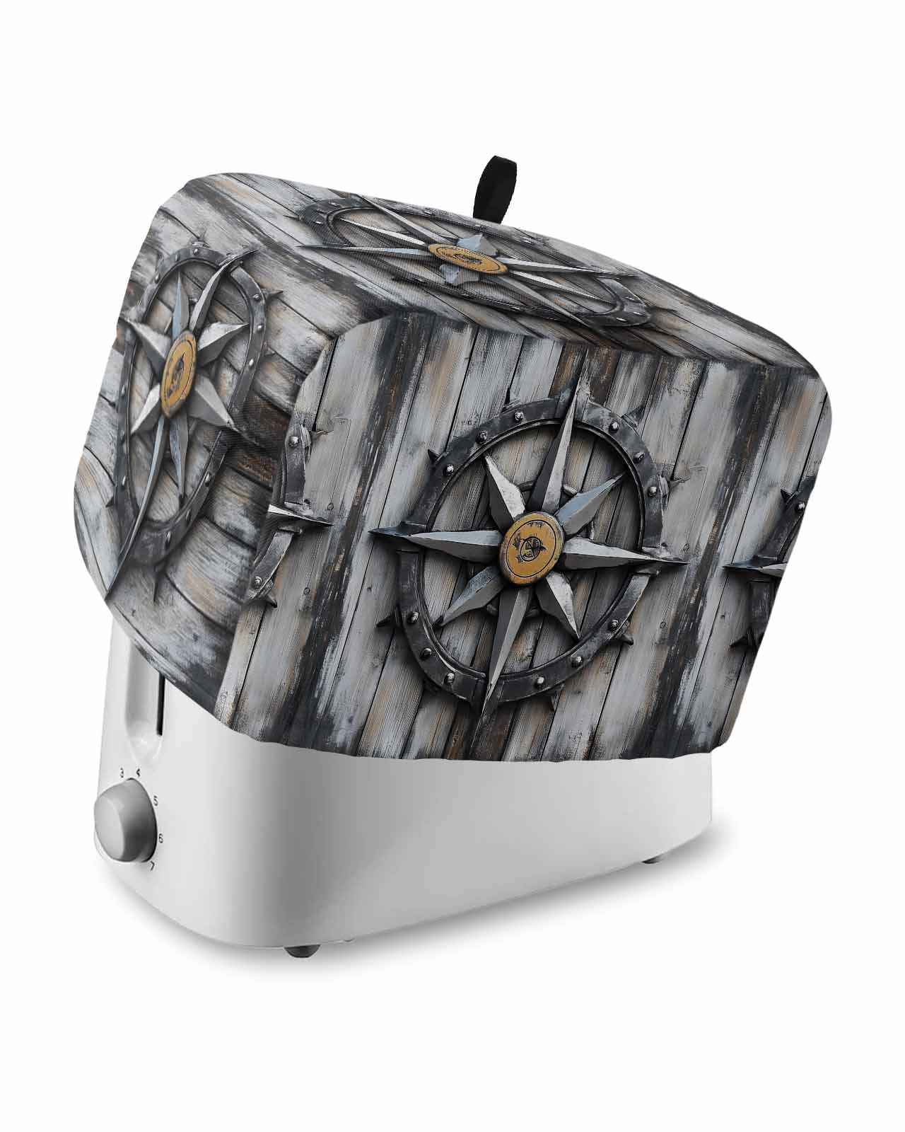 Fsddascl Retro Coastal Small Toaster Cover 2 Slice, Kitchen Appliance ...