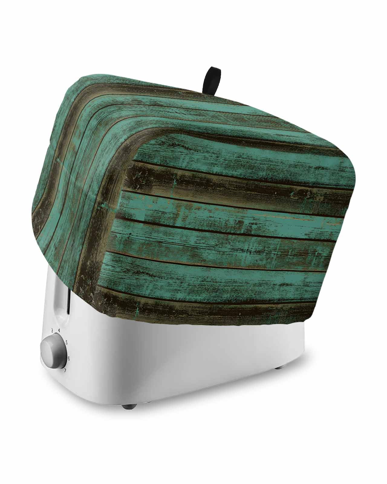 Fsddascl Retro Wood Grain Small Toaster Cover 2 Slice, Kitchen ...
