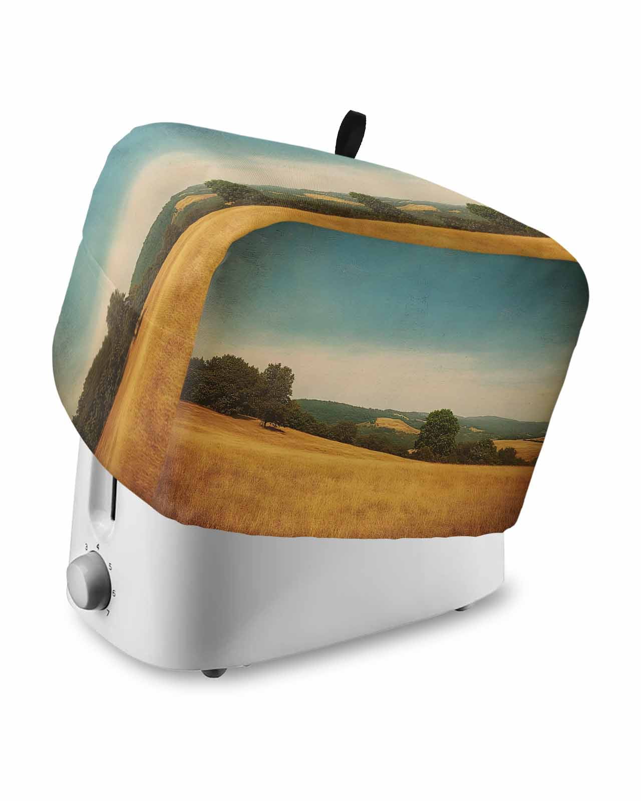 Fsddascl Rustic Golden Fields Toaster Cover 2 Slice, Small Kitchen ...