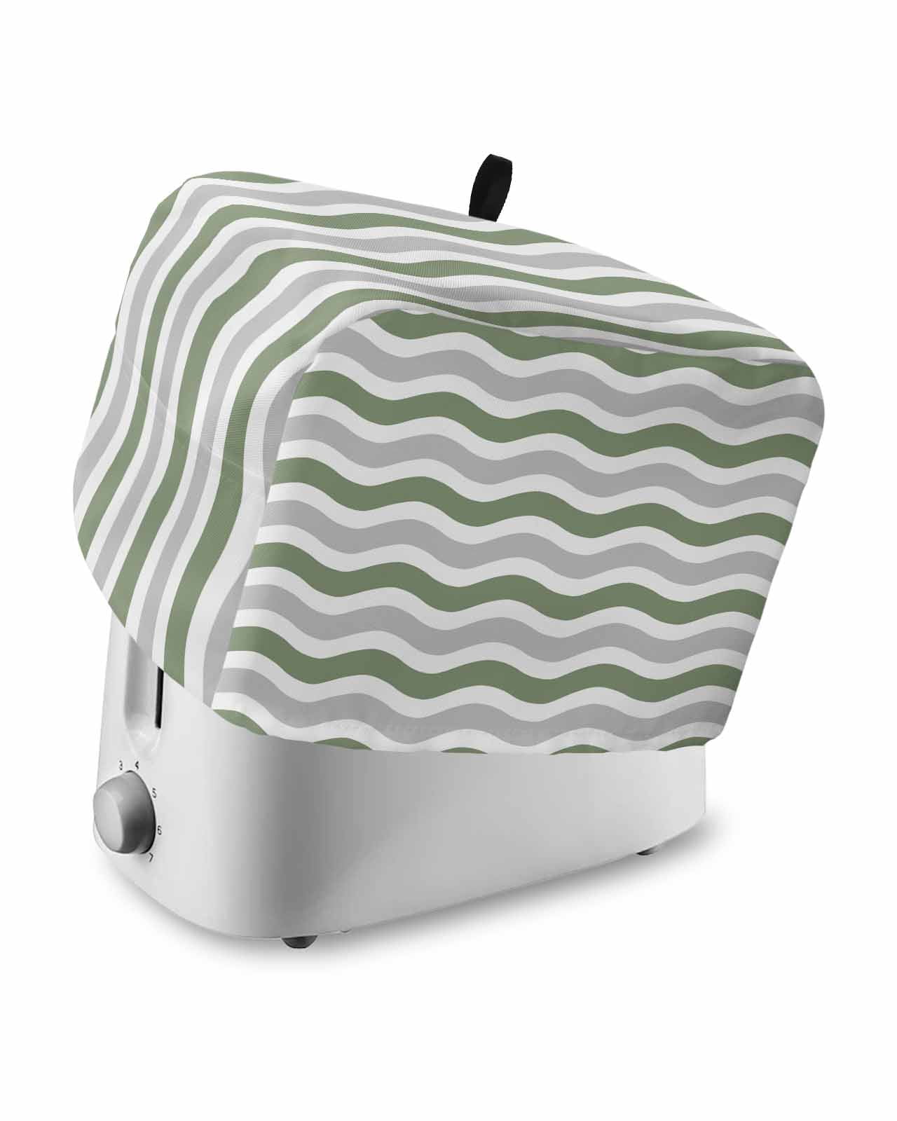 Fsddascl Sage Green Grey Toaster Cover 4 Slice, Large Kitchen Appliance ...