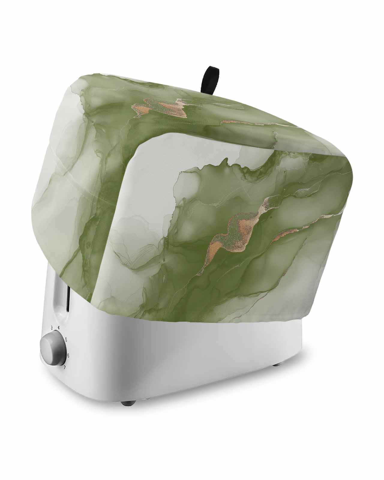 Fsddascl Sage Green Marble Toaster Cover 2 Slice, Small Kitchen ...