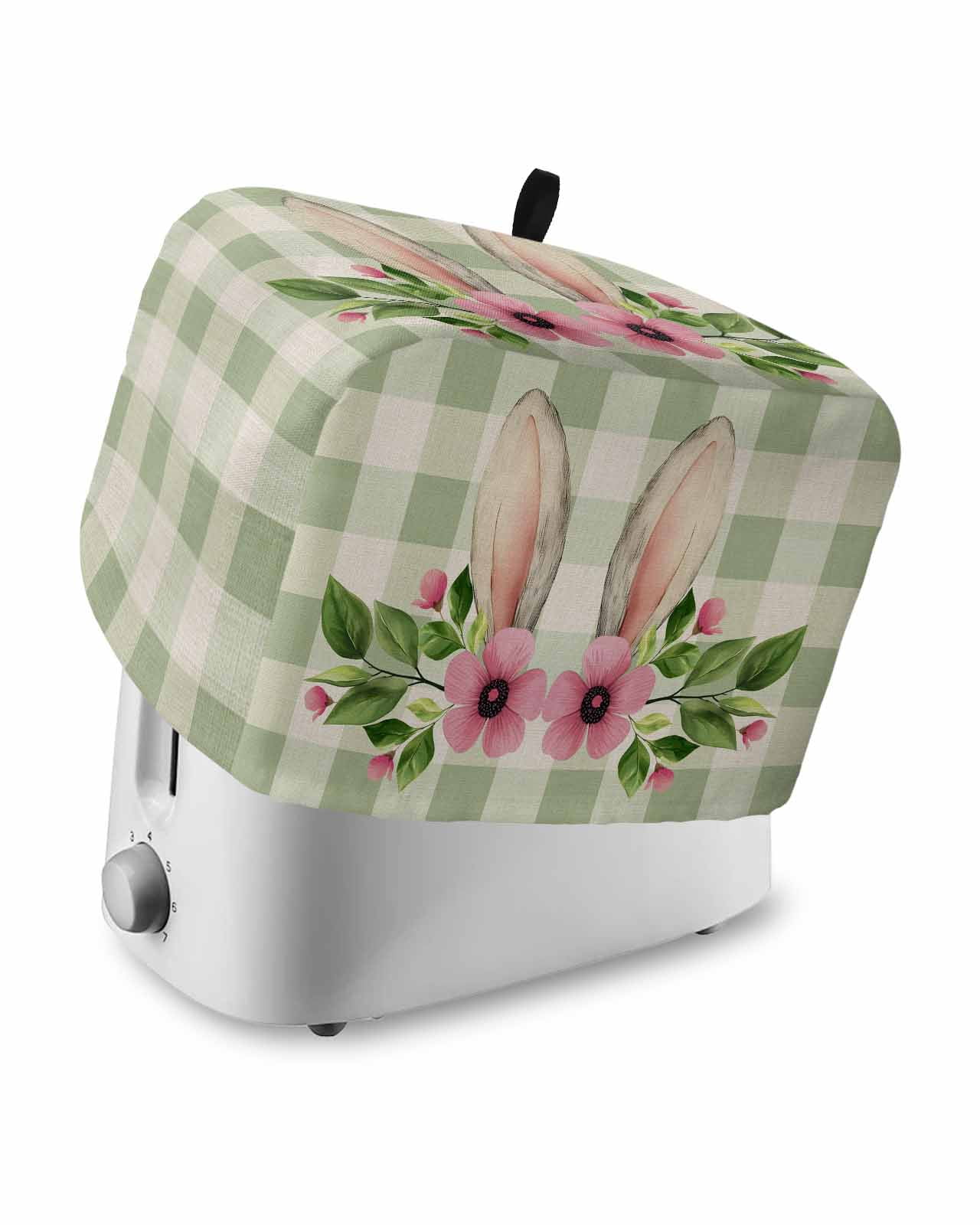 Fsddascl Sage Green Plaid Easter Small Toaster Cover 2 Slice, Kitchen ...