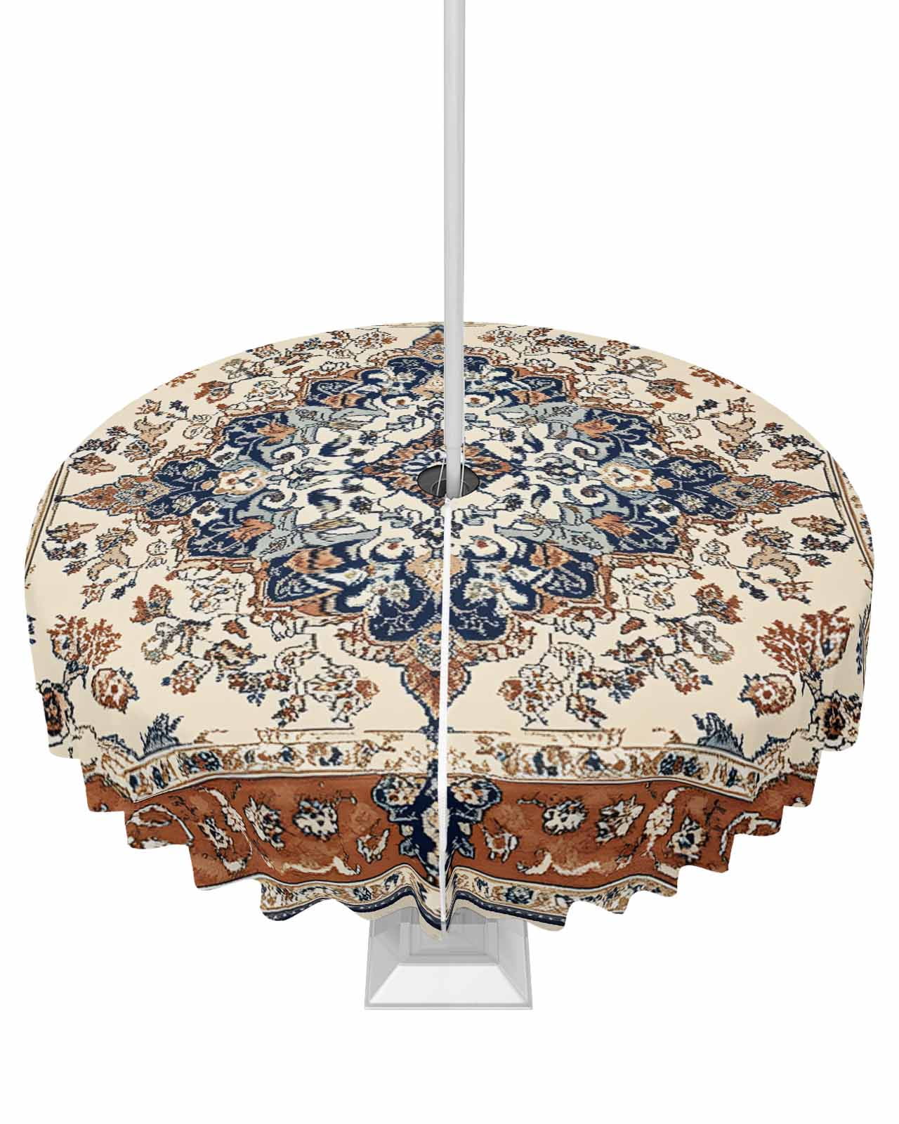 Fsddascl Southwest America Outdoor Tablecloth - 54 Inch Round Dining ...