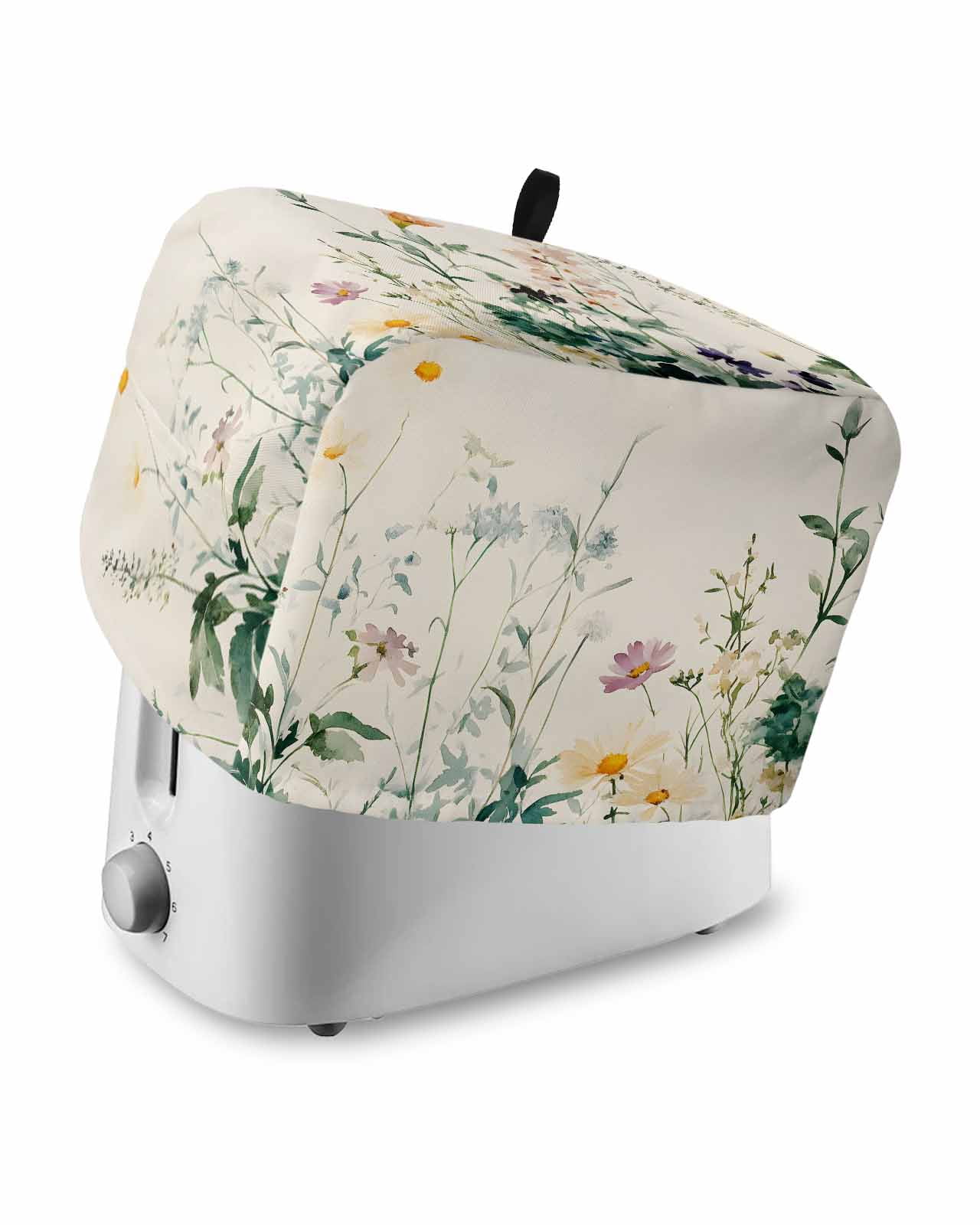 Fsddascl Spring Botanical Daisy Toaster Cover 4 Slice, Large Kitchen ...