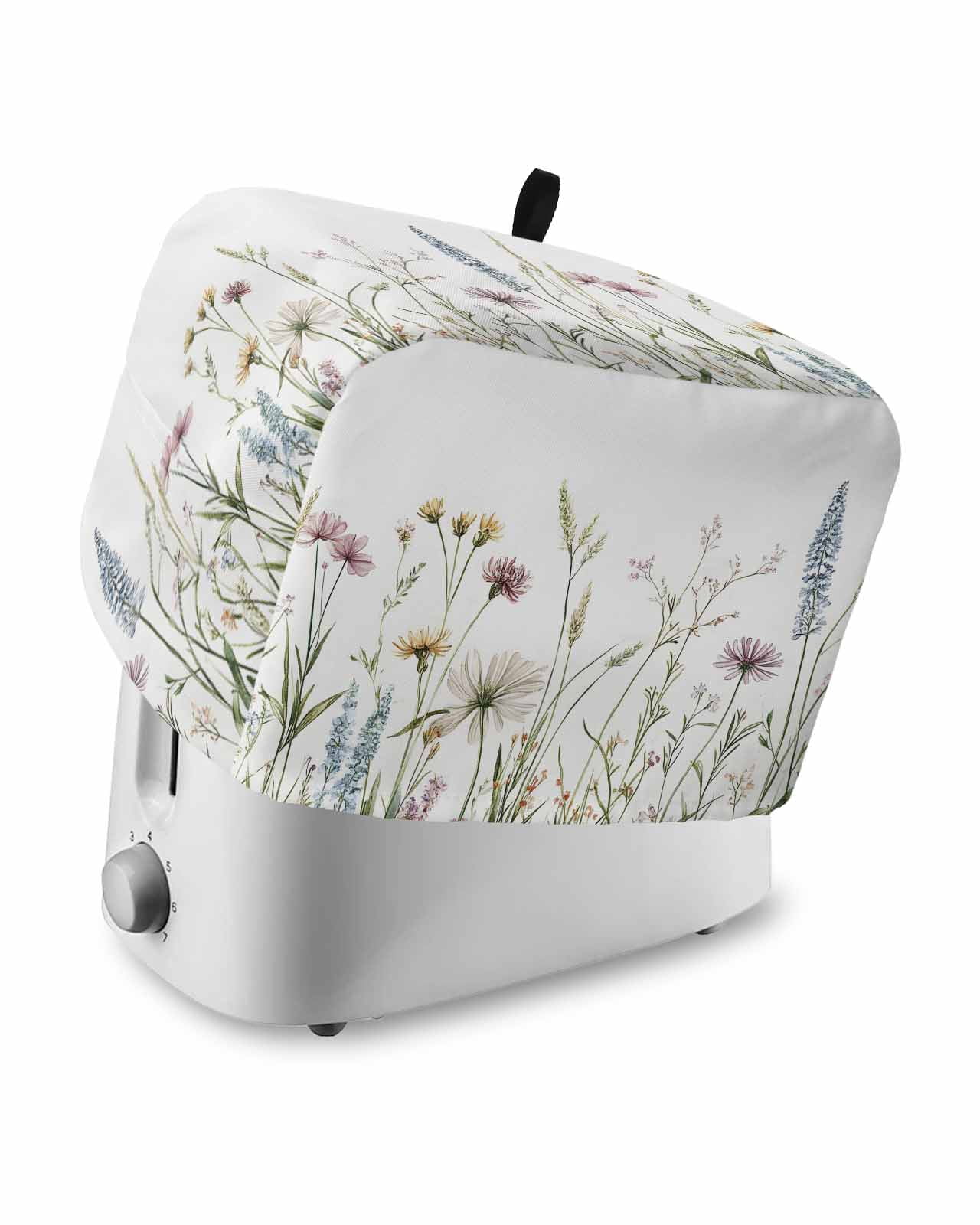 Fsddascl Spring Botanical Floral Toaster Cover 4 Slice, Large Kitchen ...
