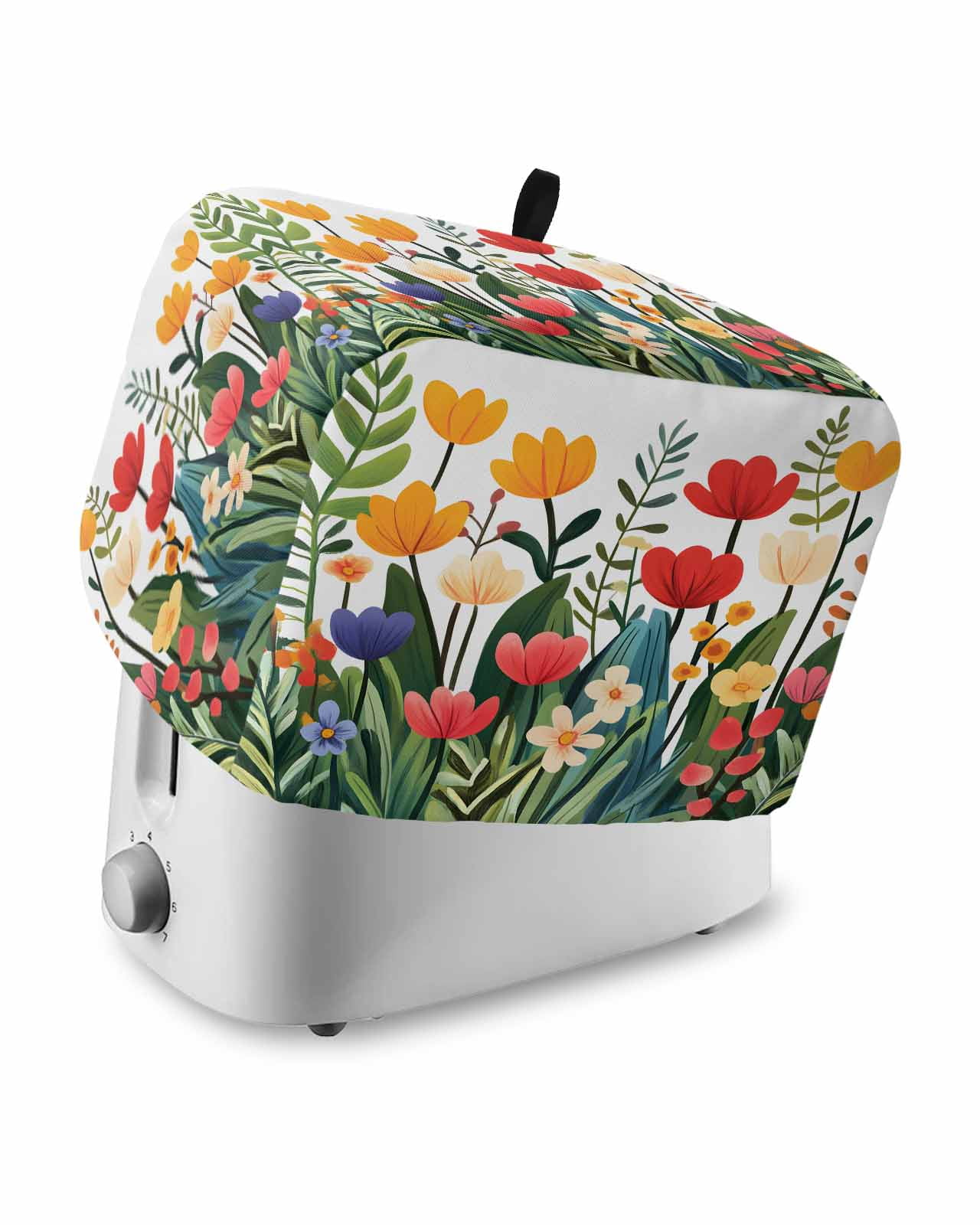 Fsddascl Spring Floral Small Toaster Cover 2 Slice, Kitchen Appliance ...