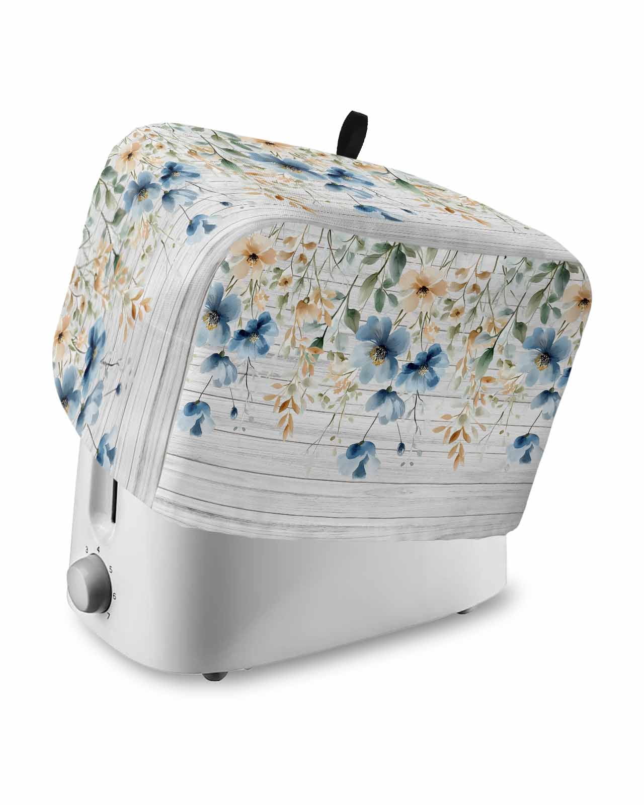 Fsddascl Spring Floral Small Toaster Cover 2 Slice, Kitchen Appliance ...