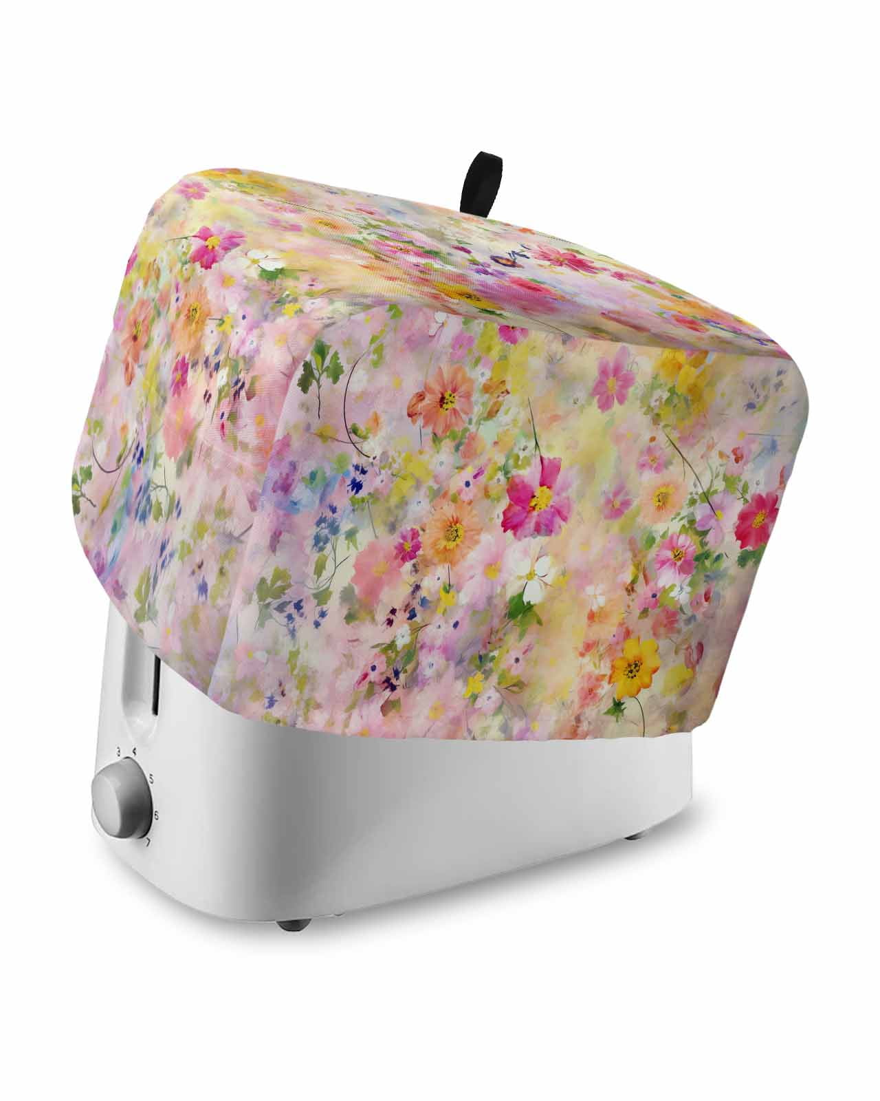 Fsddascl Spring Floral Toaster Cover 2 Slice, Small Kitchen Appliance ...