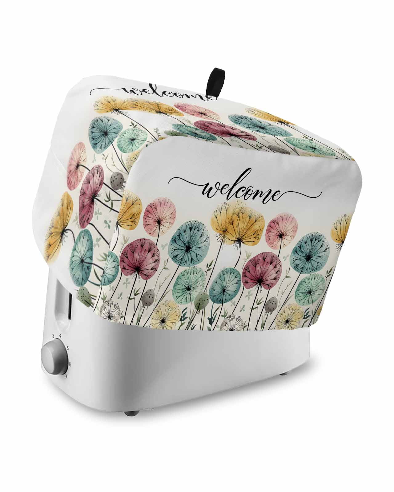 Fsddascl Spring Floral Toaster Cover 4 Slice, Large Kitchen Appliance ...