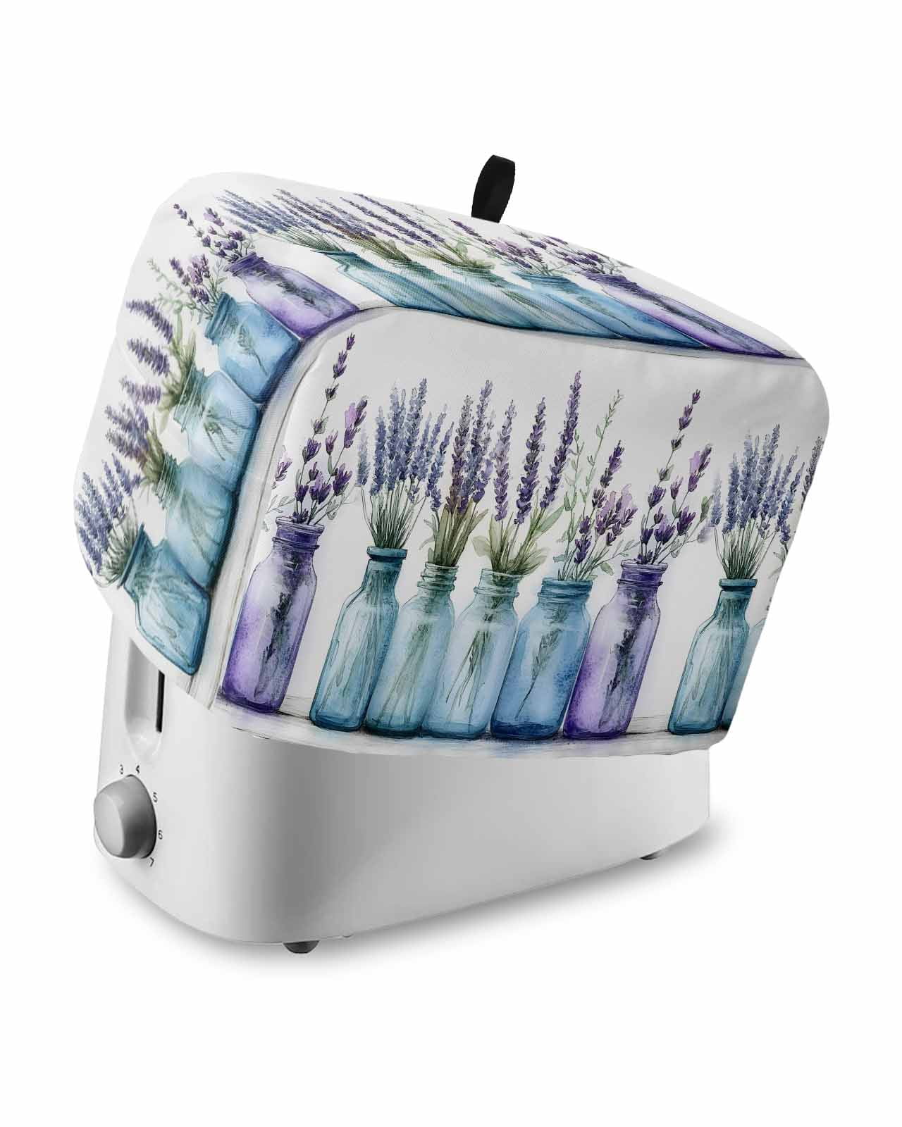 Fsddascl Spring Lavender Flower Toaster Cover 2 Slice, Small Kitchen ...