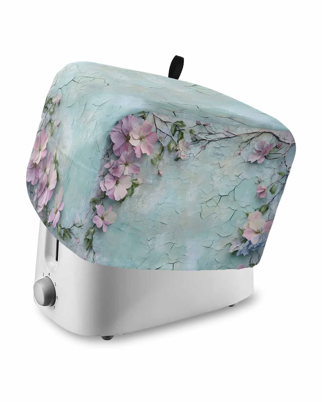 Fsddascl Spring Pink Flower Toaster Cover 2 Slice, Small Kitchen ...