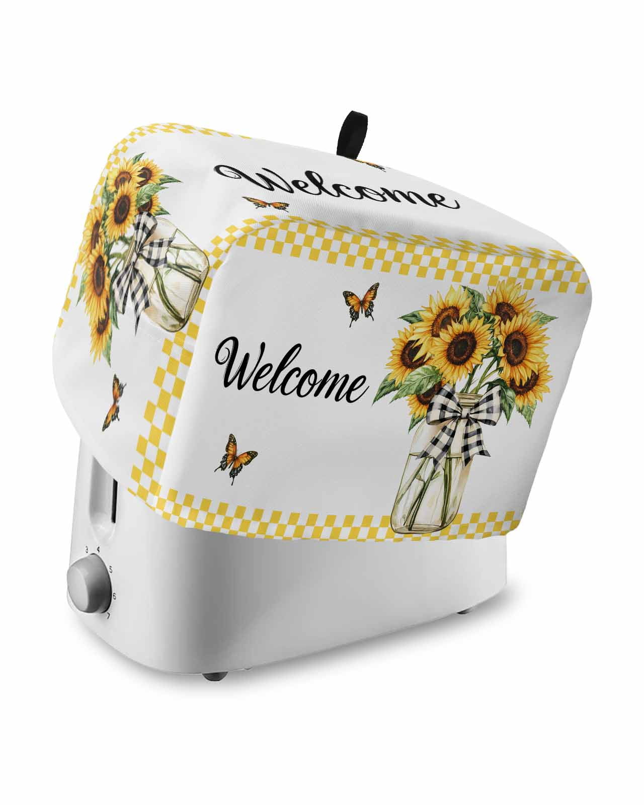 Fsddascl Spring Sunflower Toaster Cover 2 Slice, Small Kitchen ...