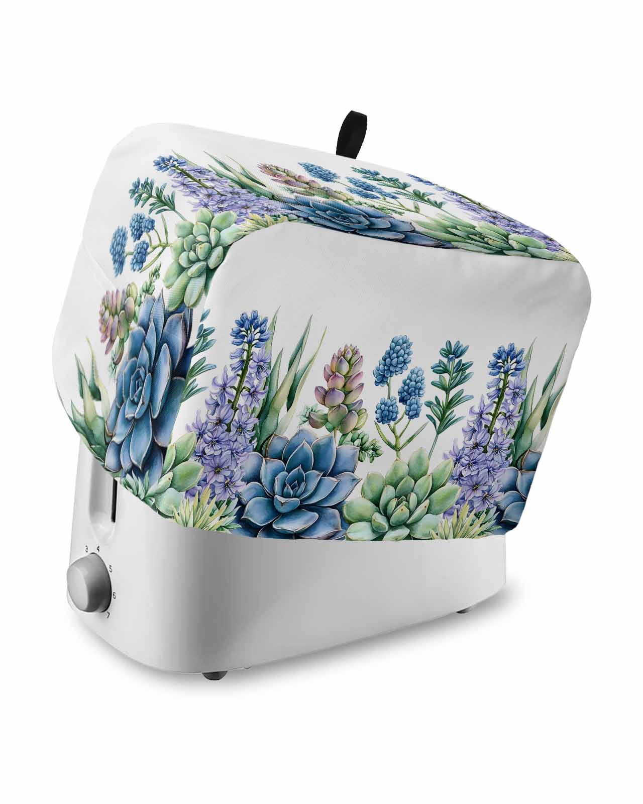 Fsddascl Succulent Toaster Cover 2 Slice, Small Kitchen Appliance Covers, Botanical Garden Flora ...