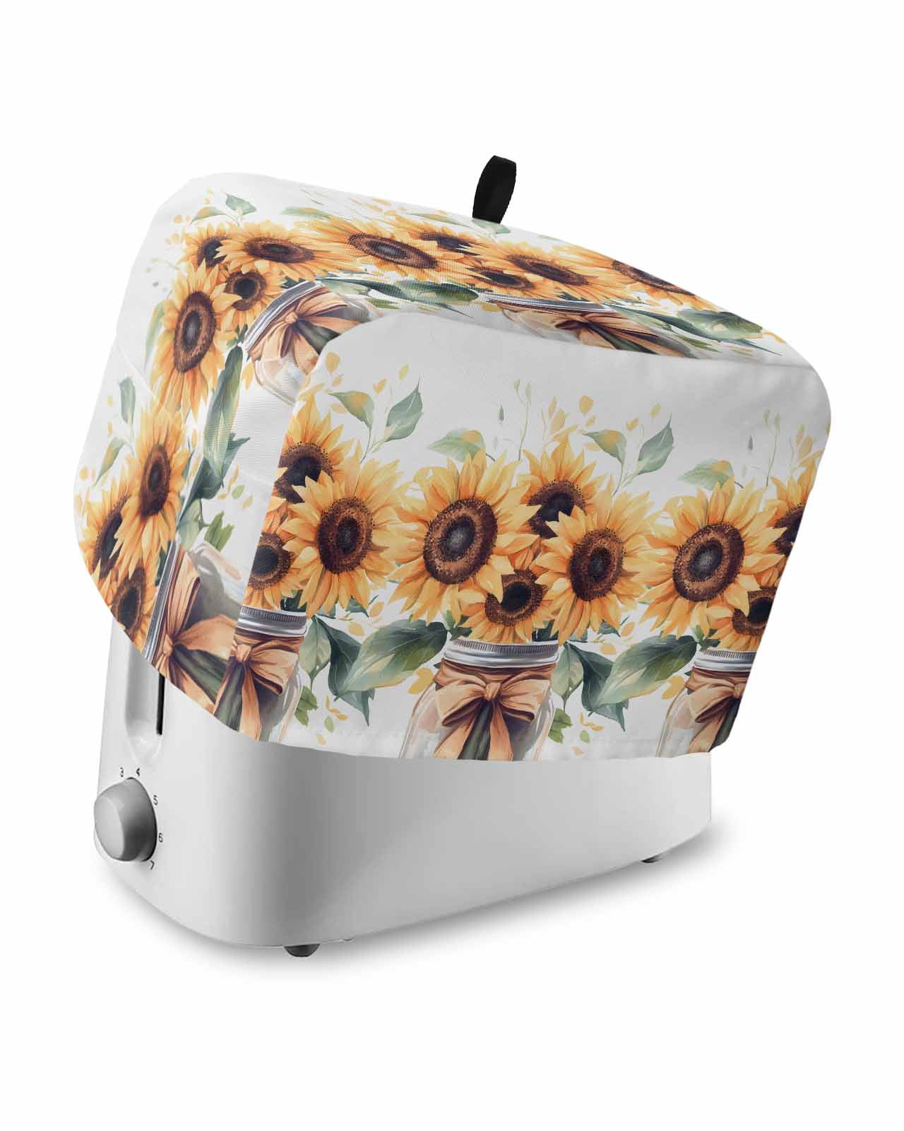 Fsddascl Summer Floral Toaster Cover 2 Slice, Small Kitchen Appliance ...