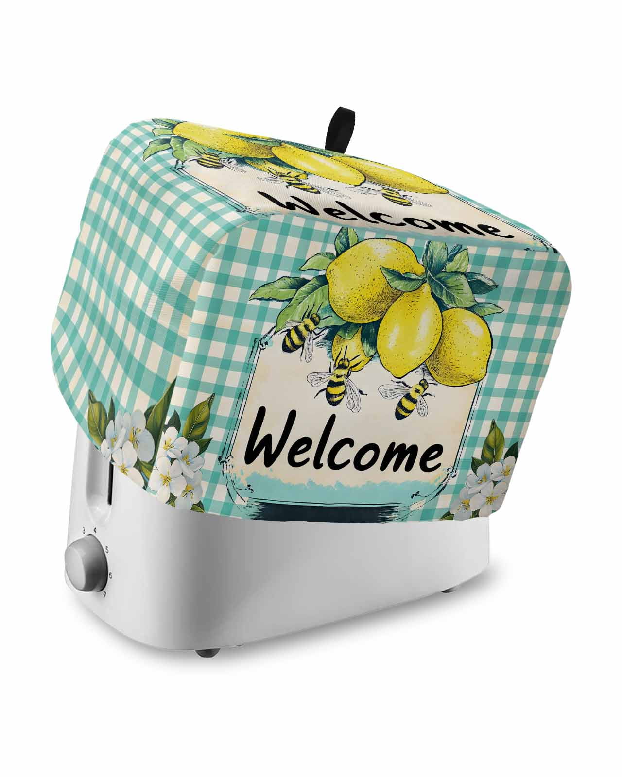 Fsddascl Summer Lemon Small Toaster Cover 2 Slice, Kitchen Appliance ...