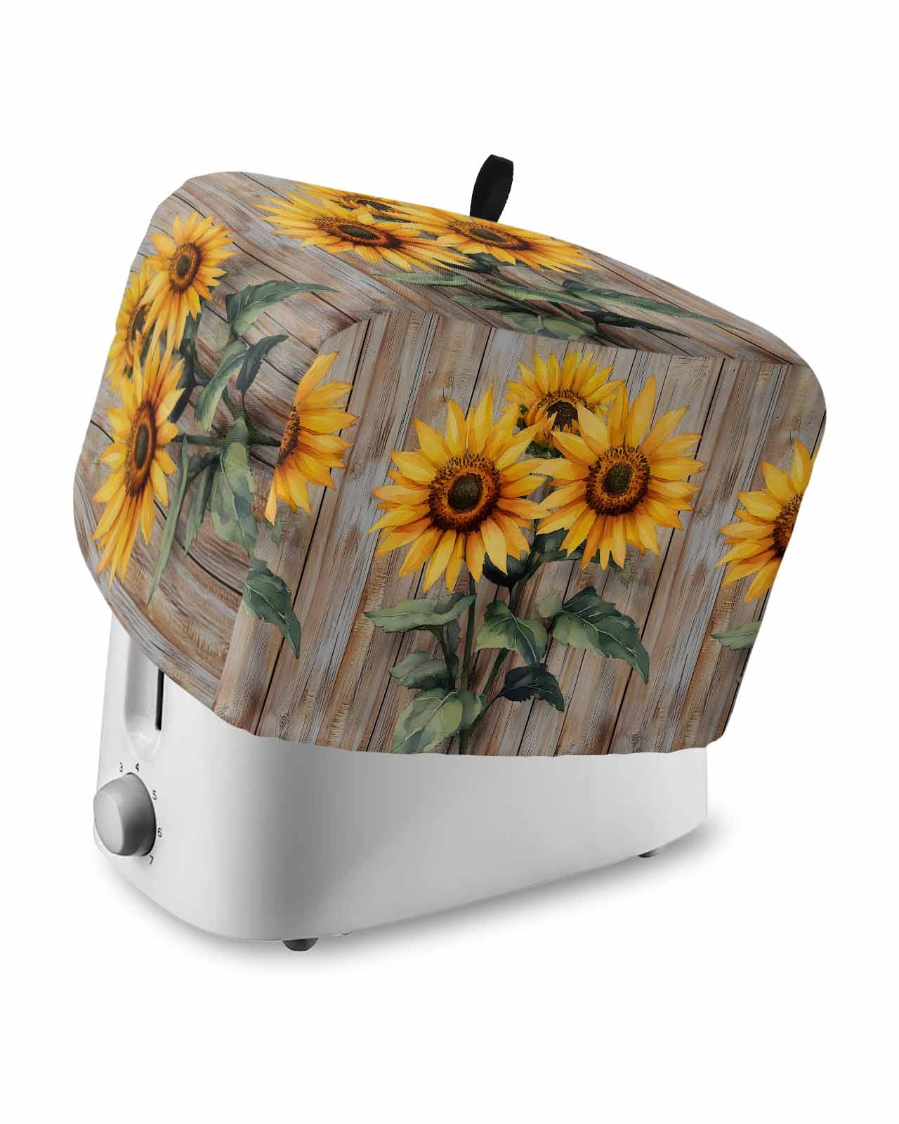Fsddascl Summer Sunflower Toaster Cover 4 Slice, Large Kitchen ...