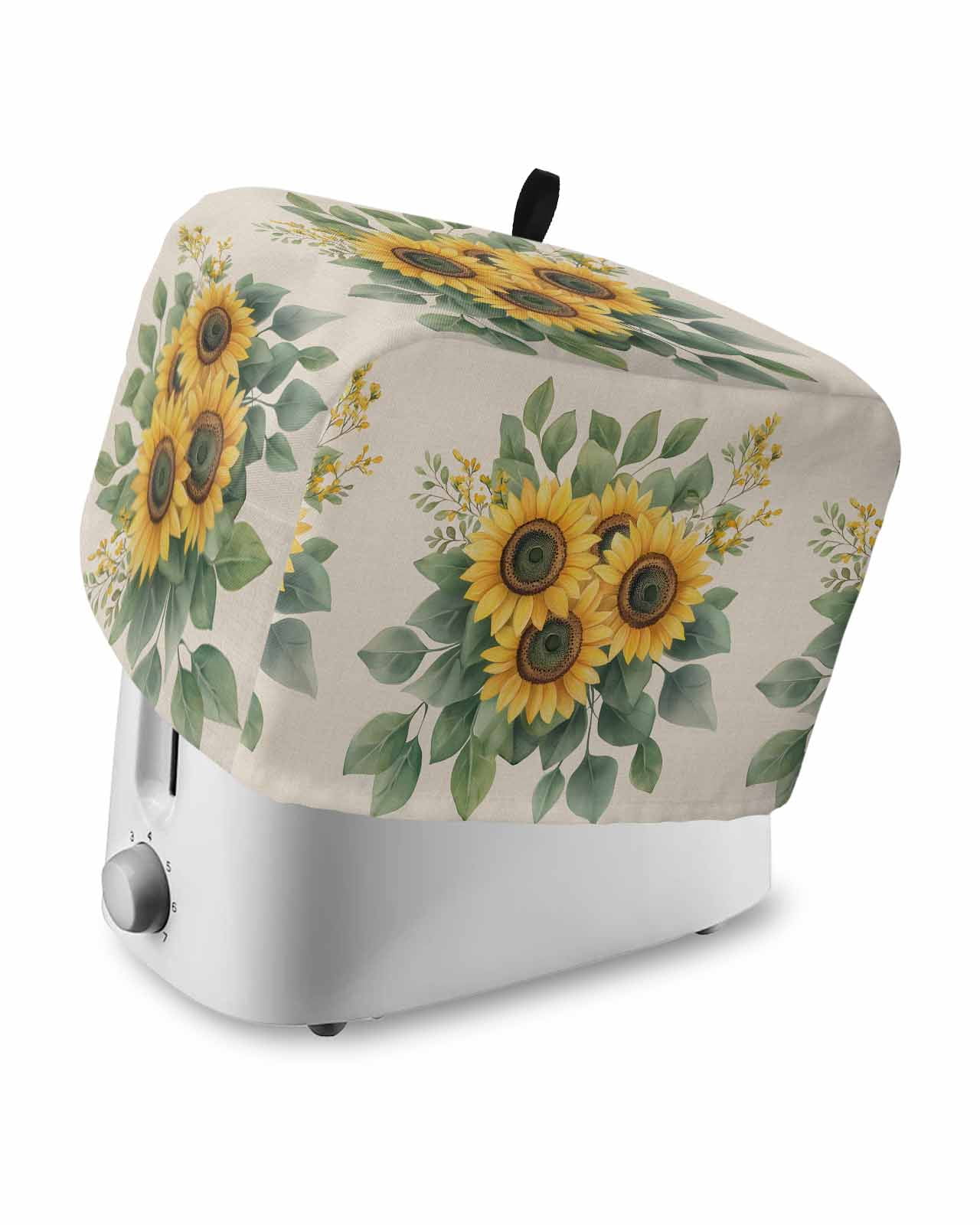 Fsddascl Summer Sunflowers Small Toaster Cover 2 Slice, Kitchen ...