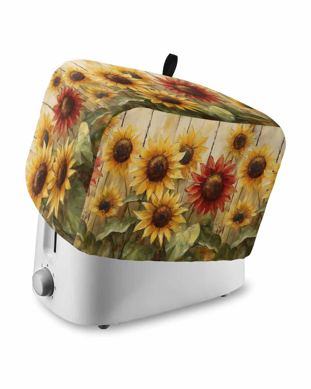 Fsddascl Summer Sunflowers Toaster Cover 4 Slice, Large Kitchen ...